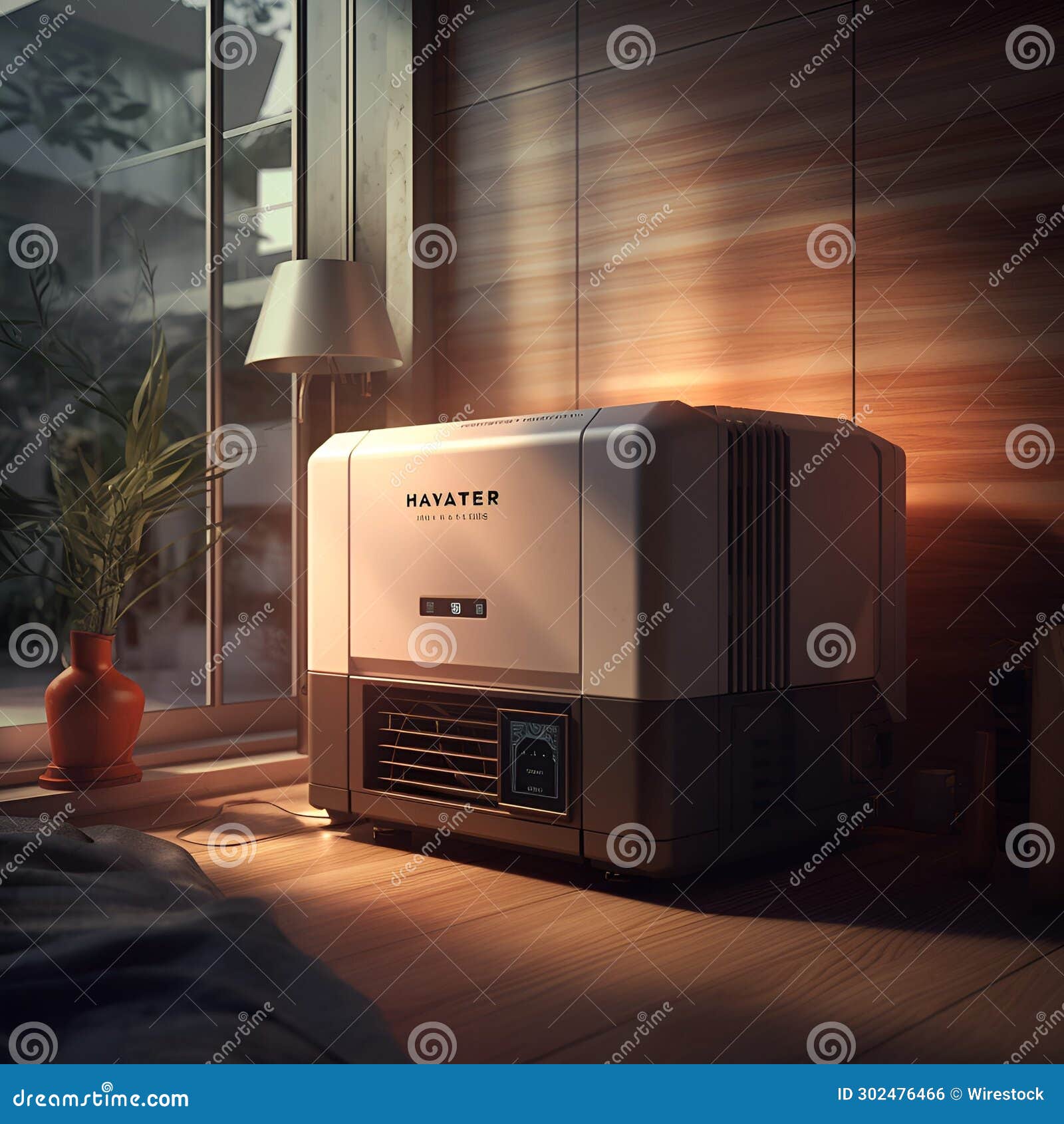 AI Generated Hybrid Inverter on Flat Surface Stock Illustration ...