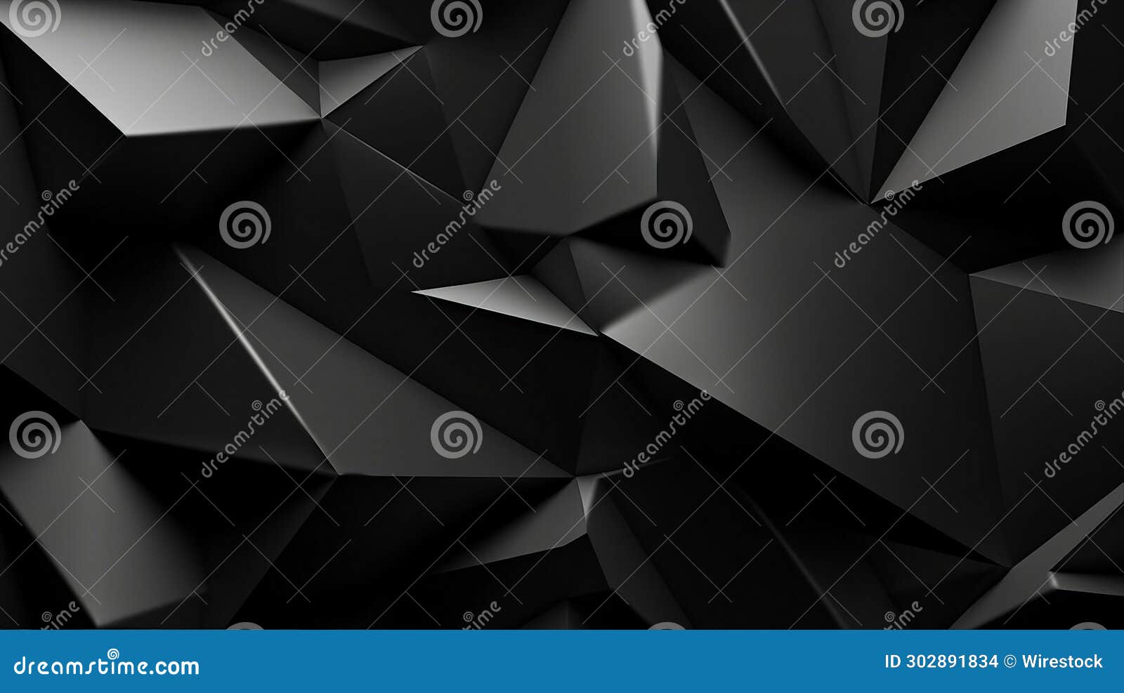 AI Generated Illustration of an Abstract Black Background of ...