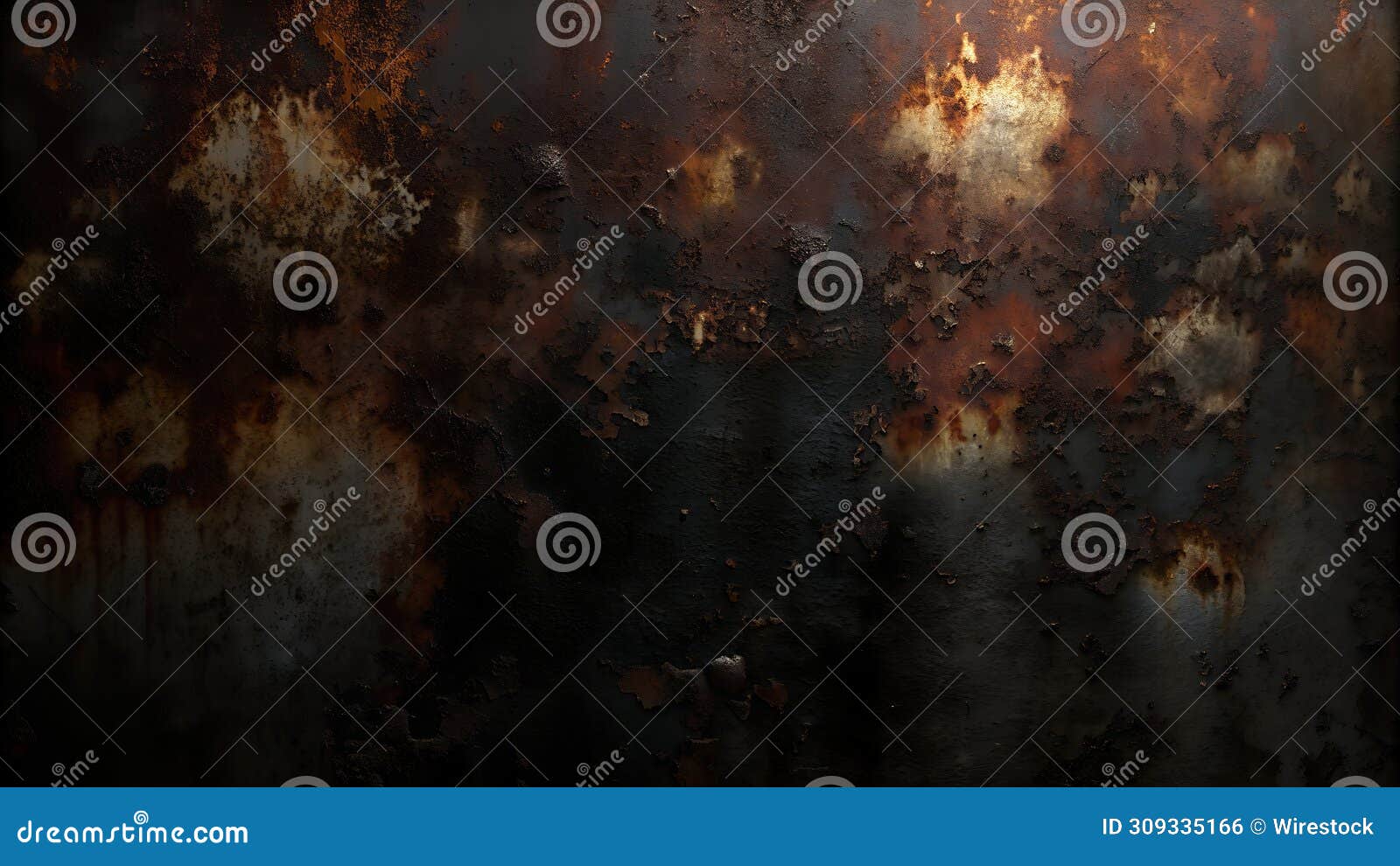 Dark Rust and Decay Texture Background Stock Photo - Image of aged ...