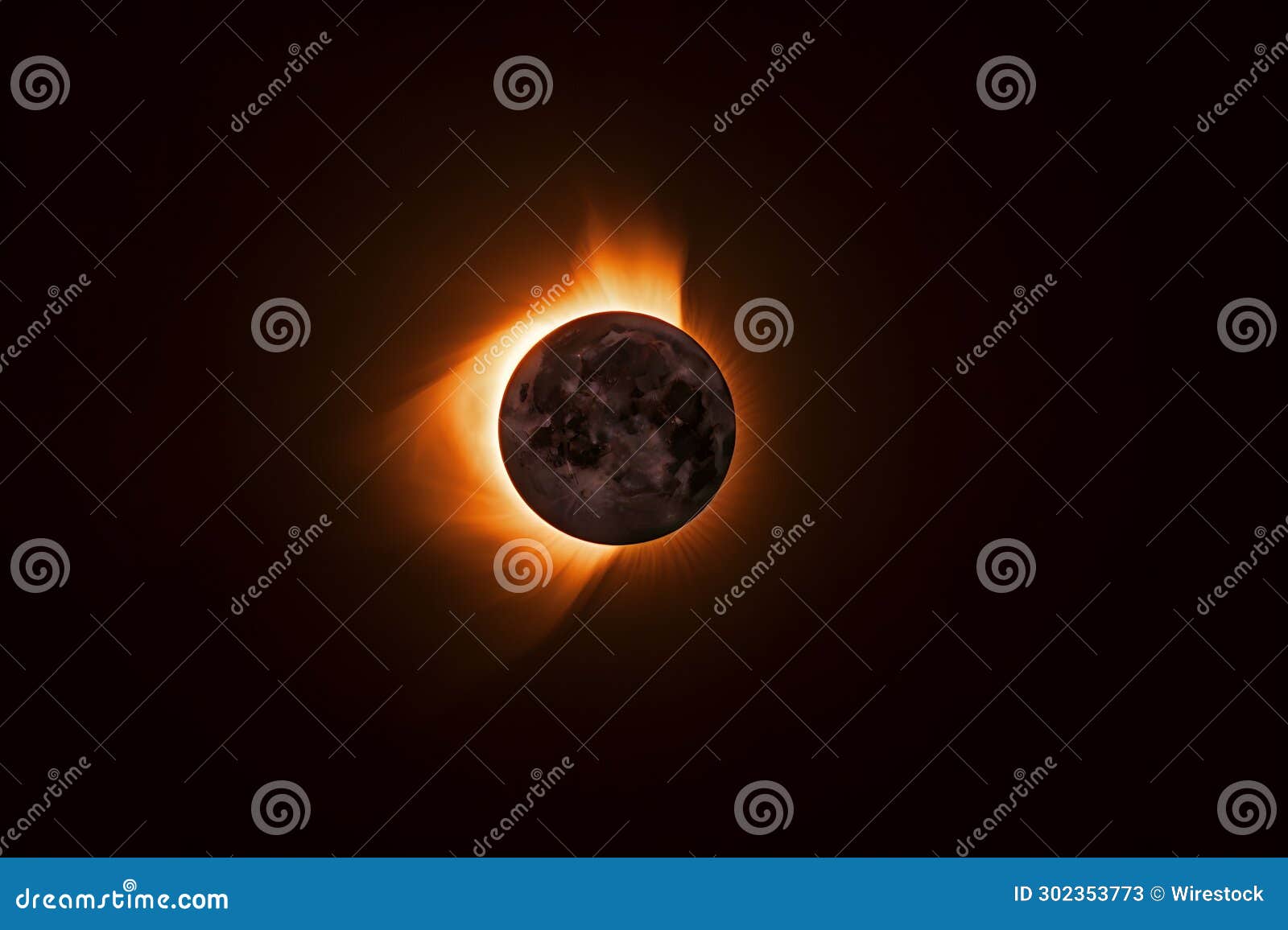 Annular Solar Eclipse Phases Royalty-Free Stock Photo | CartoonDealer ...