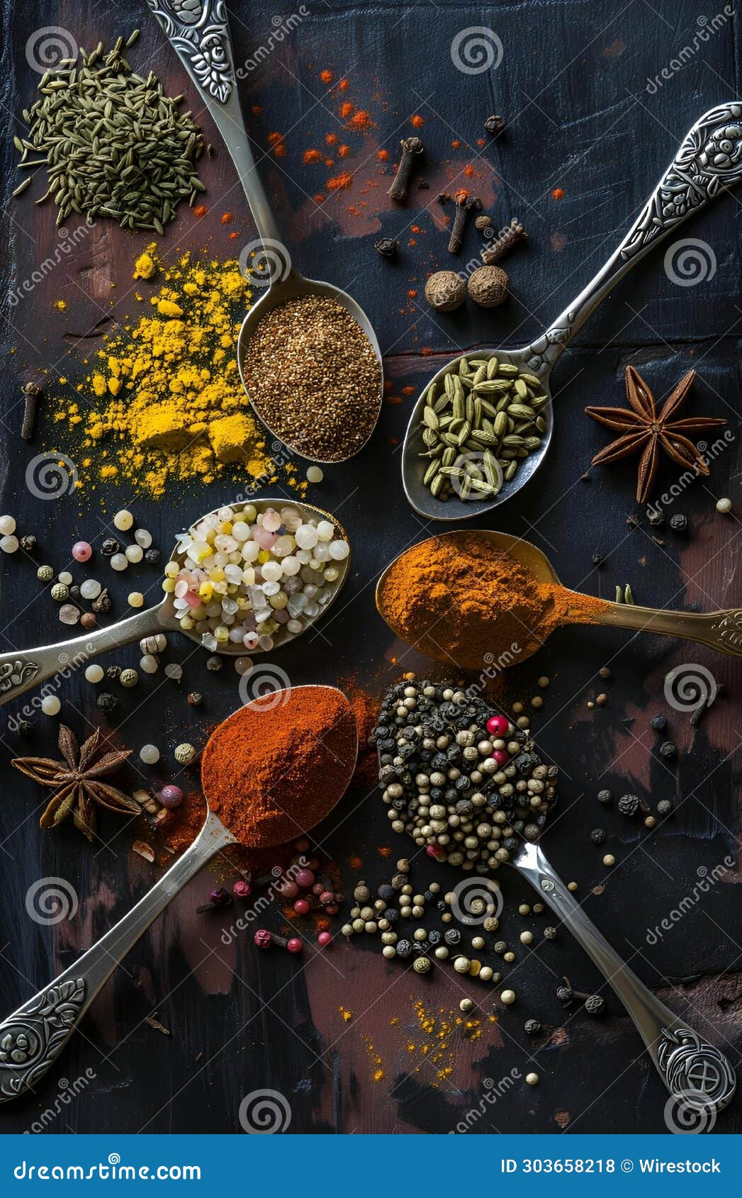 AI Generated Illustration of an Assorted Array of Colorful and Variedly ...