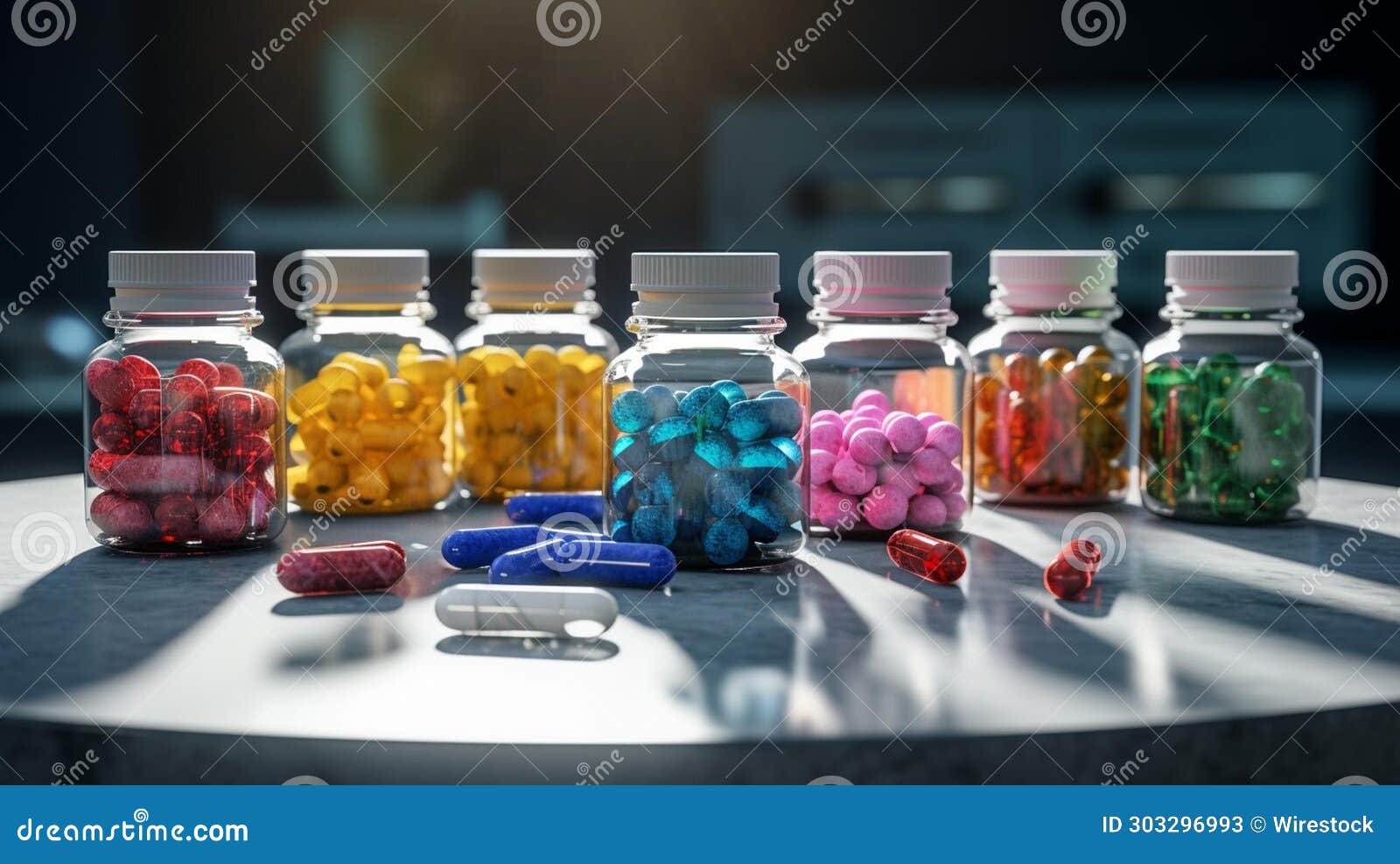 Medication In Assorted Shapes And Sizes Royalty-Free Stock Image ...