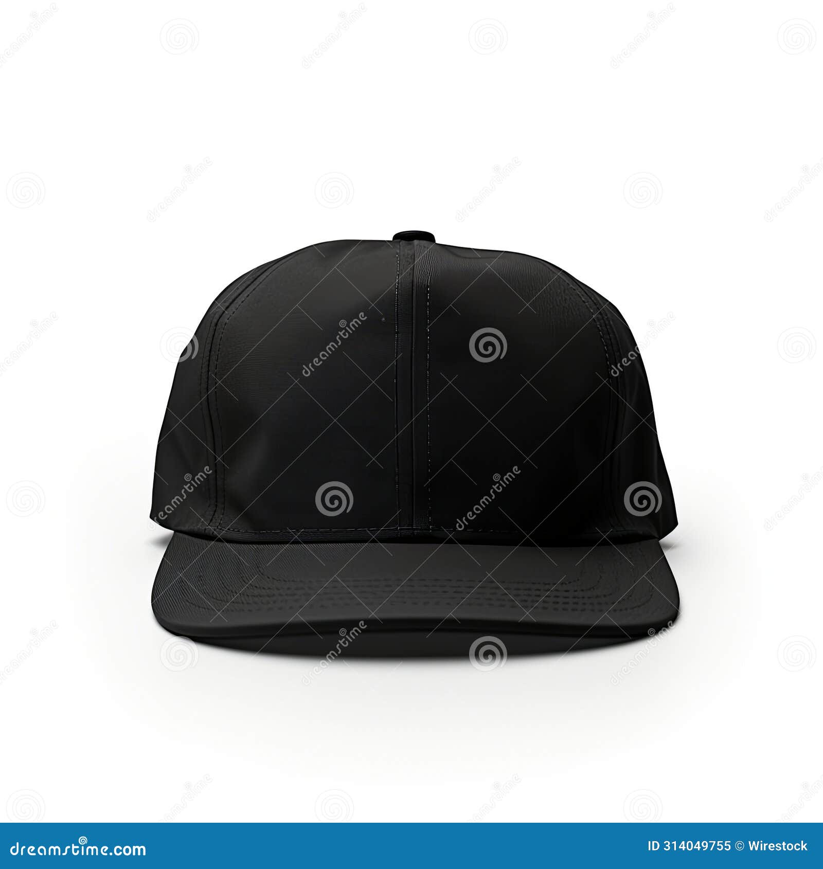 An Empty Cap on Top of a White Background To Represent the Product ...