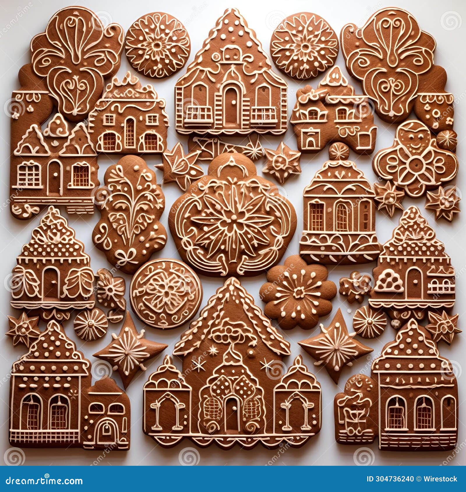 AI Generated Illustration of a Collection of Architectural-inspired ...