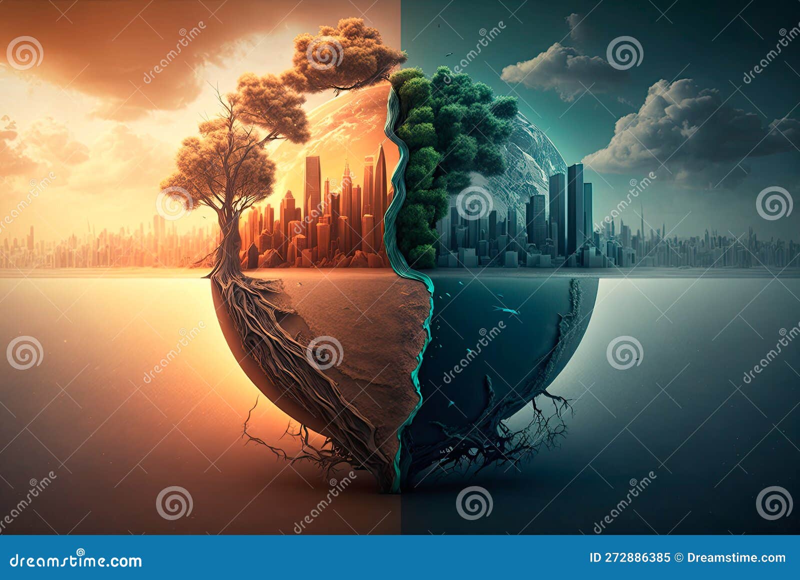 AI generated illustration stock illustration. Illustration of ...