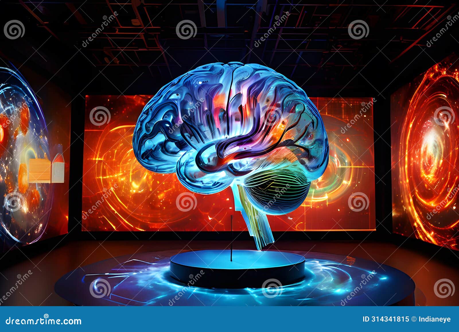 AI Generated- Illustration for the Concept of Mathematical Marvels ...