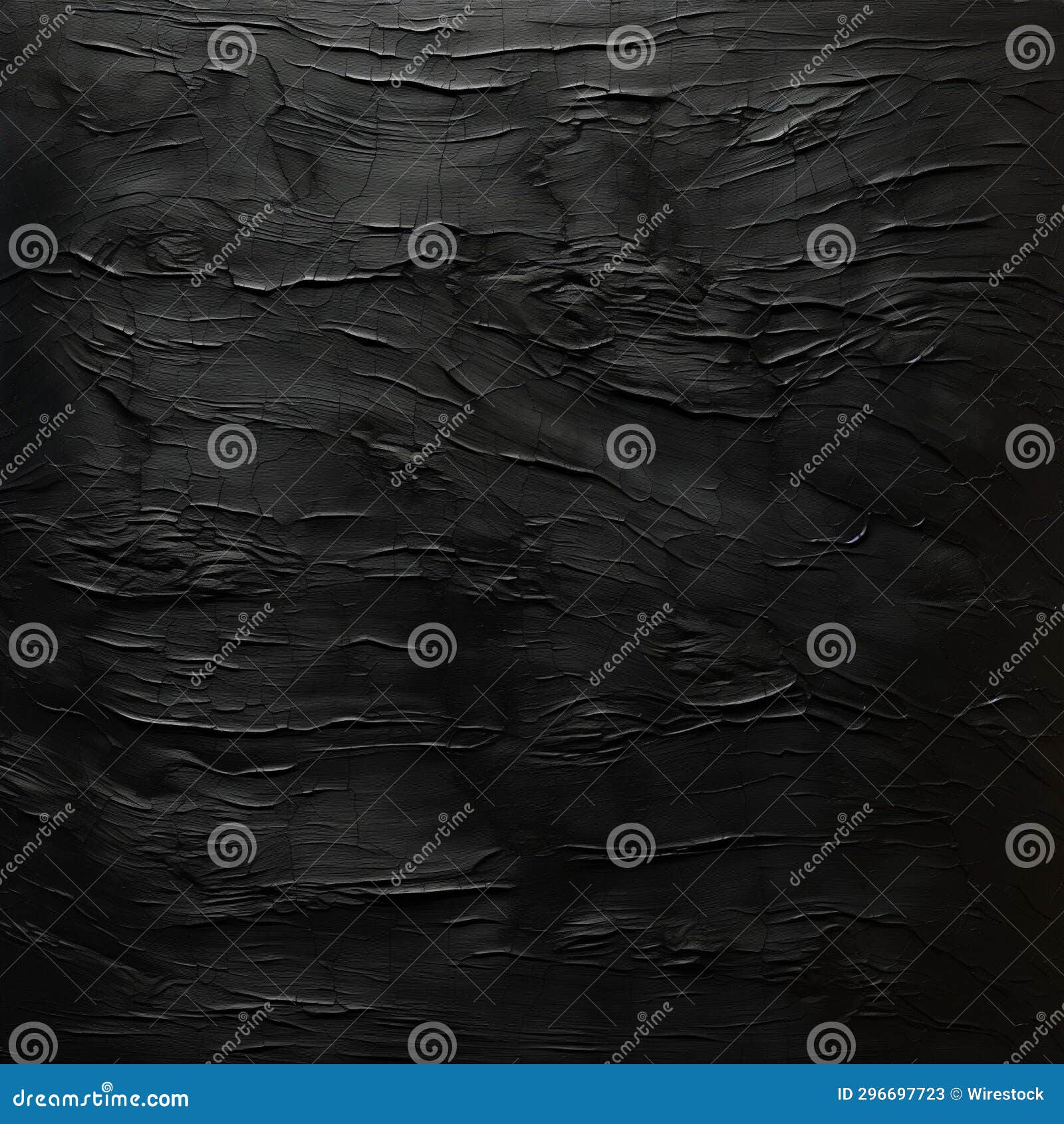 AI Generated Illustration of a Deep Black Textured Surface Stock ...