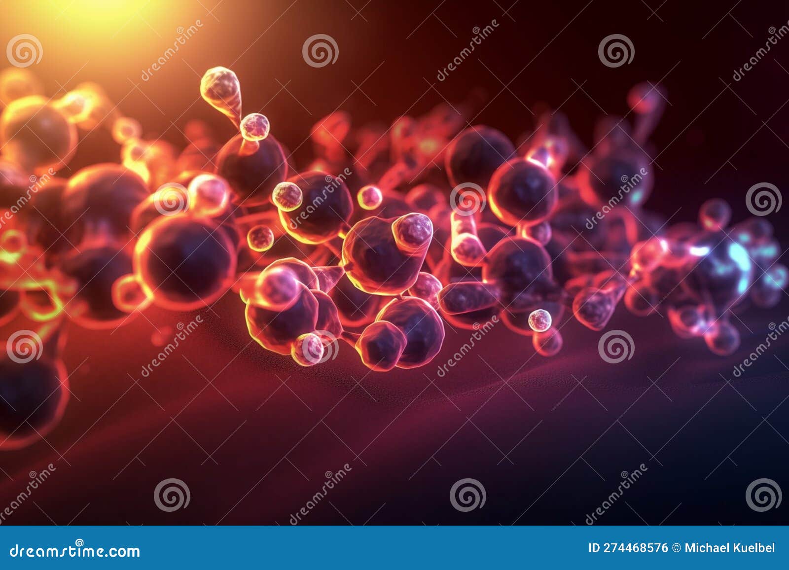 AI-Generated Illustration Depicting the Process of Ionization in Detail ...