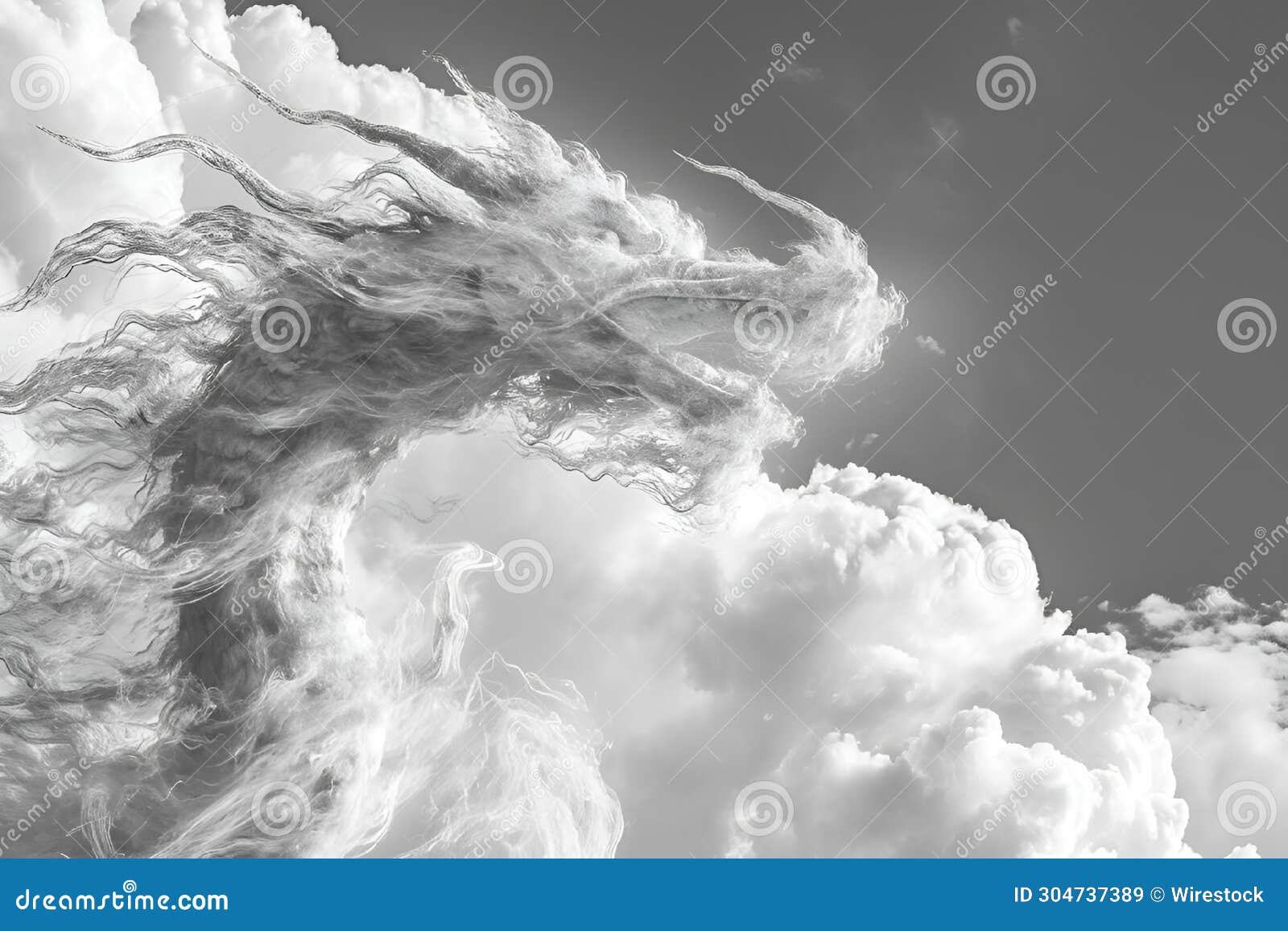 Dragon Shaped Nebula Royalty-Free Stock Photo | CartoonDealer.com ...
