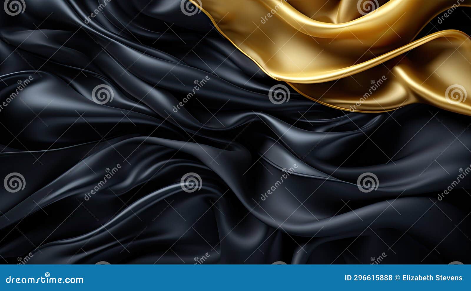 A Swath of Elegance in Textile Stock Illustration - Illustration of ...