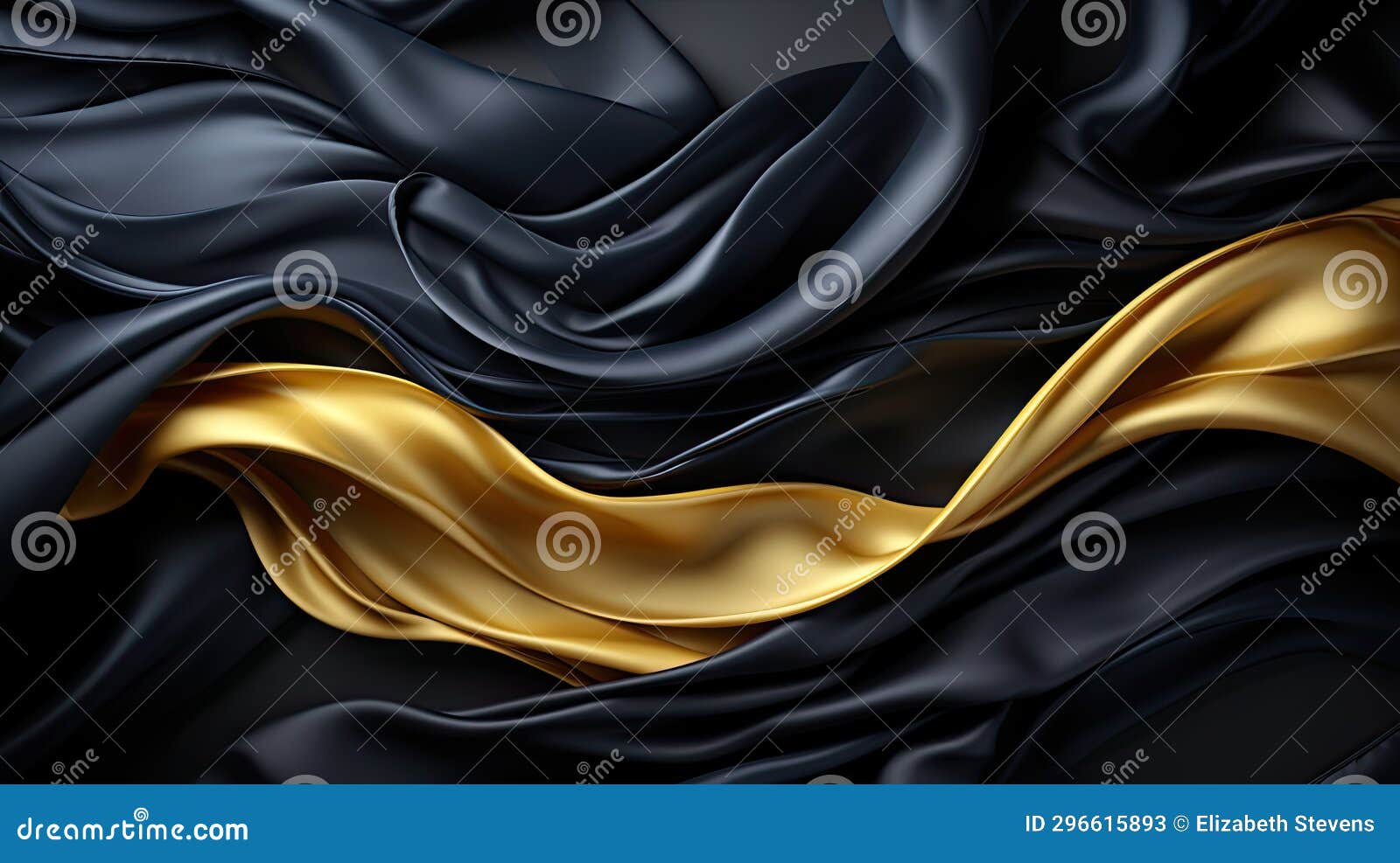 A Swath of Elegance in Textile Stock Image - Image of flowing, texture ...