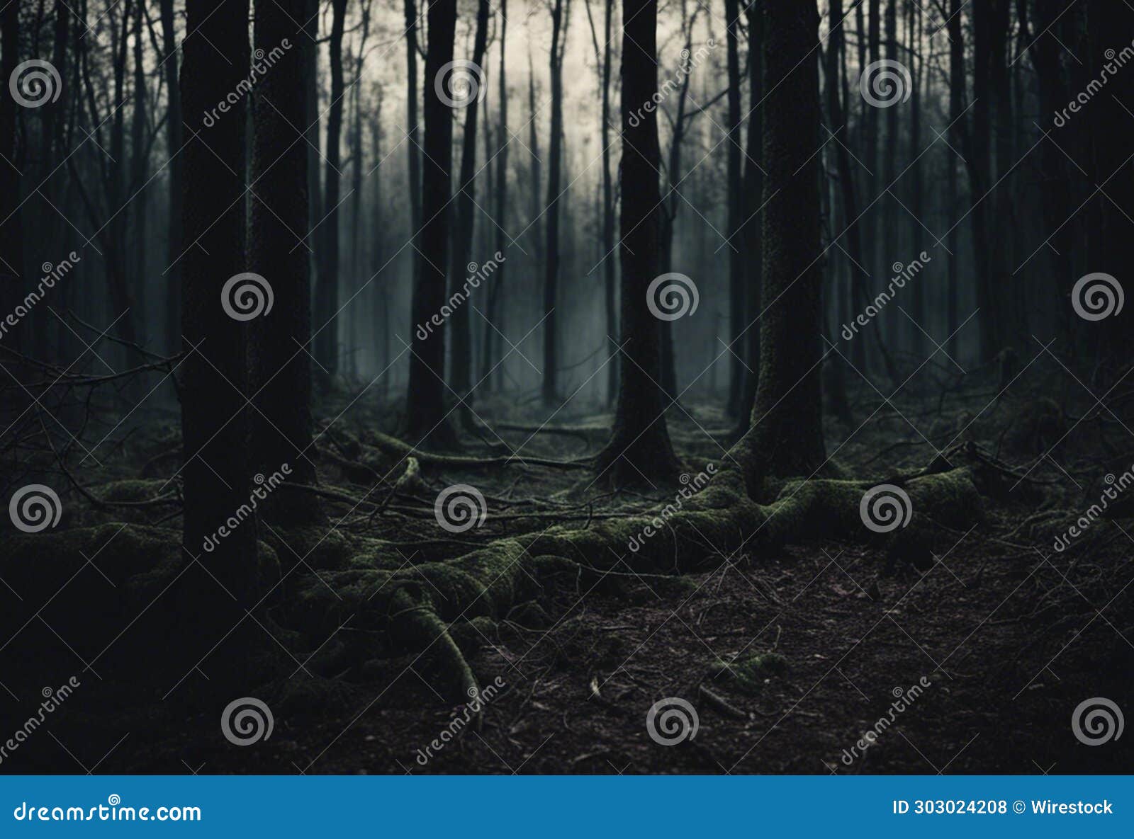 Foggy Woodlands: A Dystopian Realism In The Style Of Vray And Michael ... Foggy Woodlands: A Dystopian Realism In The Style Of Vray And Michael ...