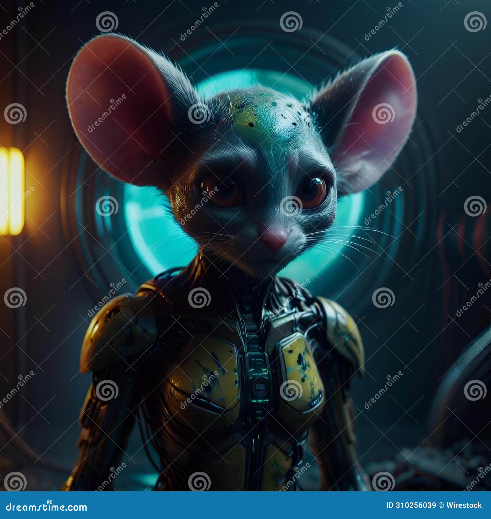 AI Generated Illustration of a Great Mouse Model Stock Illustration ...