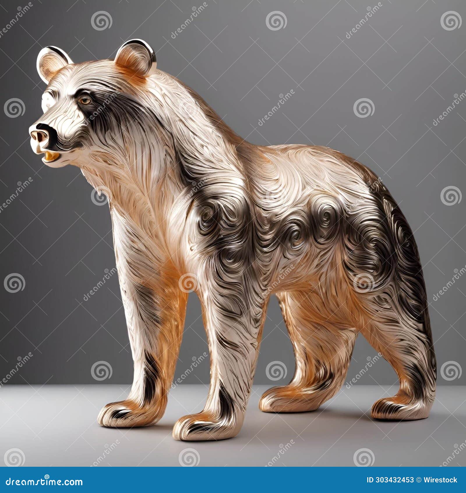 3D Image Of Copper II Nitrate Skeletal Formula Royalty-Free Stock ...