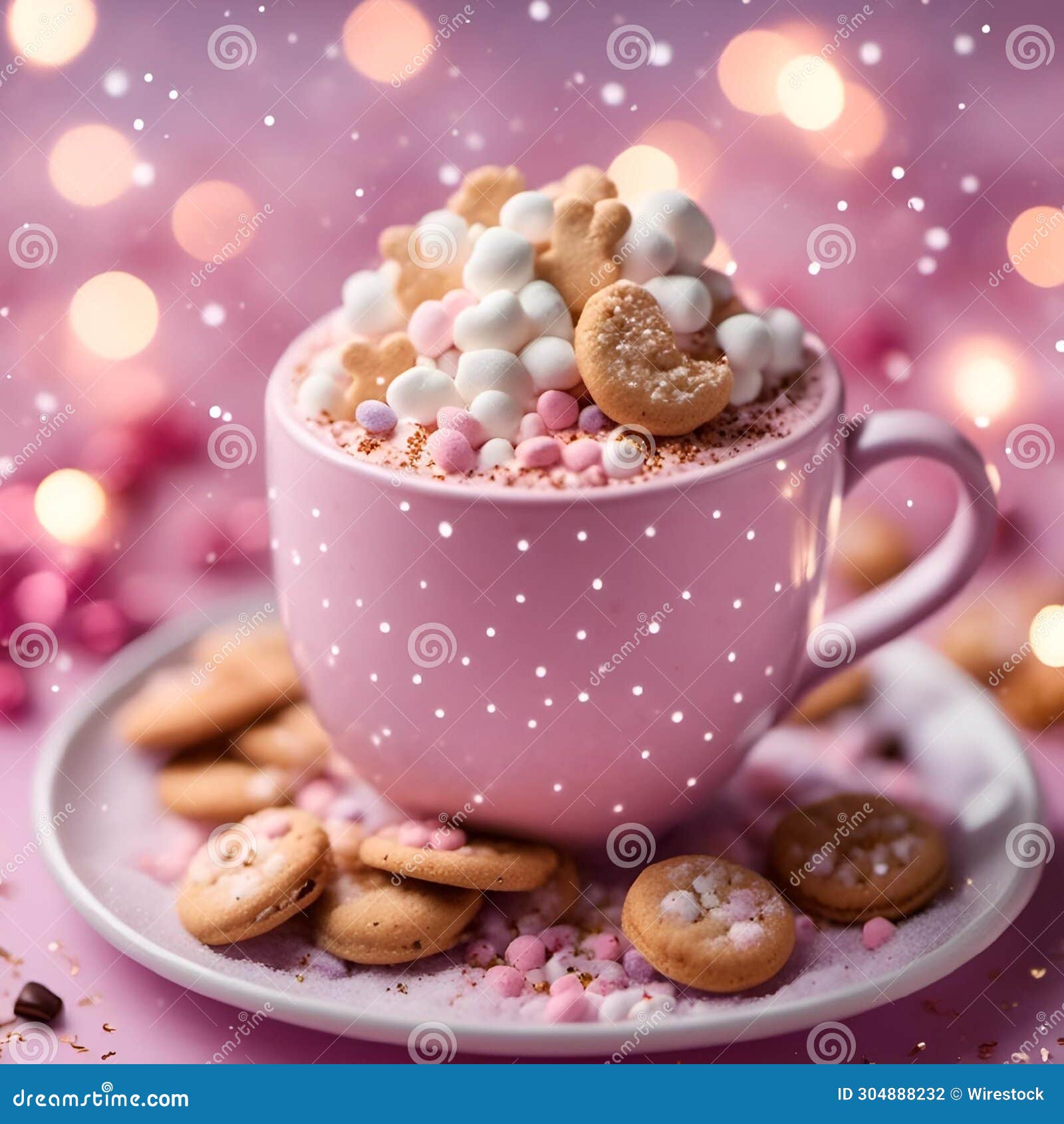 Delectable Cookies Arranged On A Vibrant Orange Background, Tempting ...