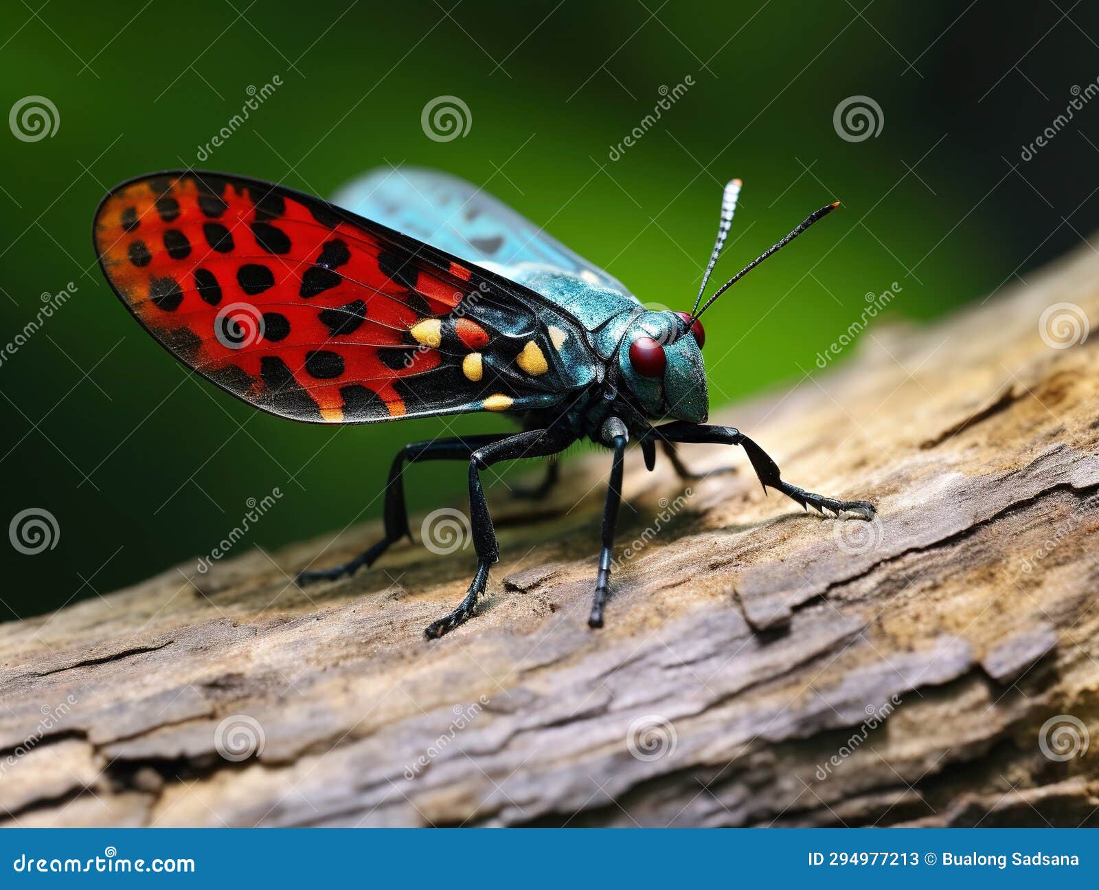 Lanternfly stock illustration. Illustration of imagine - 294977213
