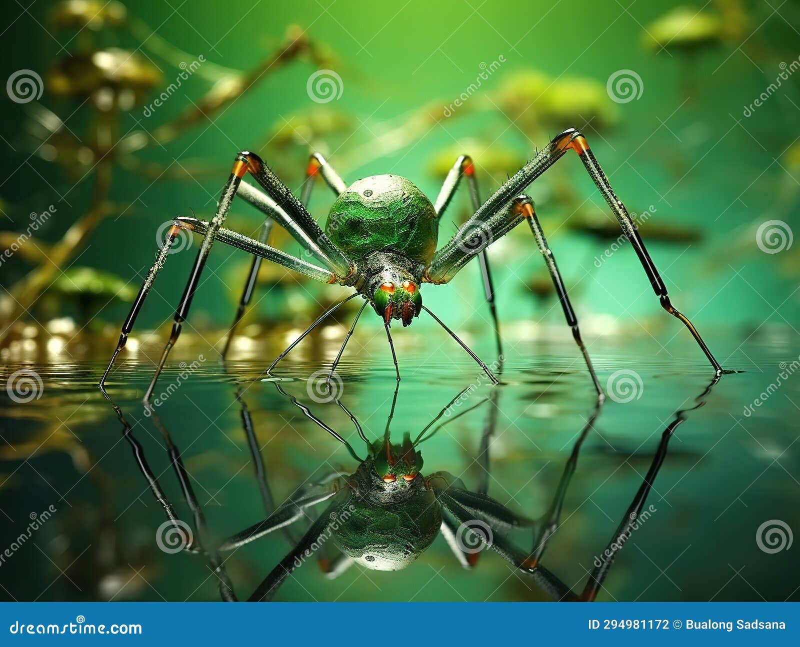 Water Strider Stock Illustration Illustration Of Tools 294981172