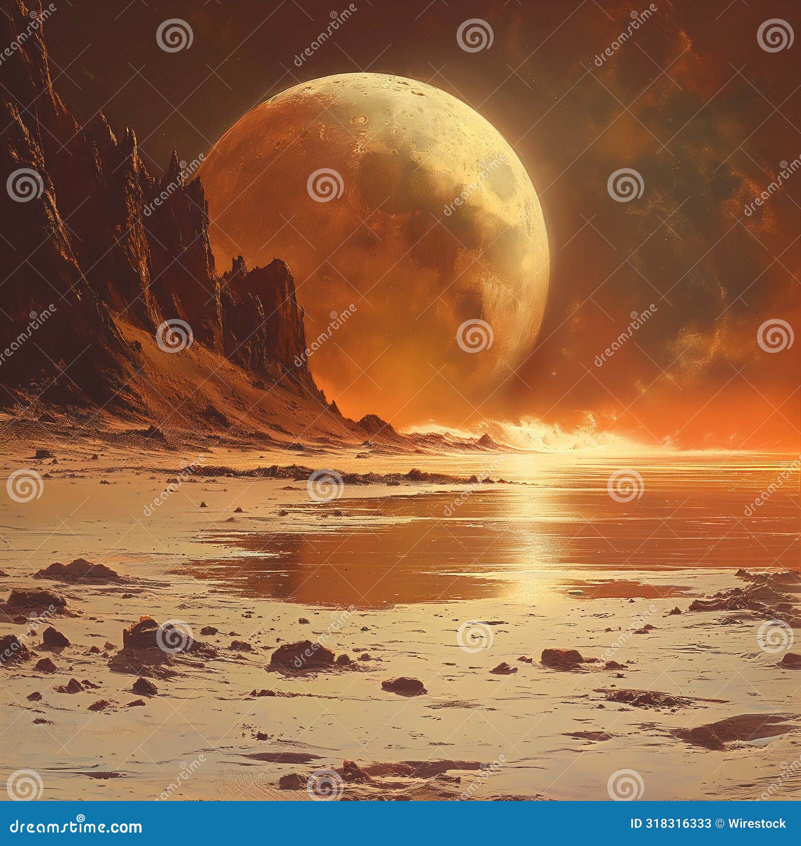 AI Generated Illustration of a Liminal Space Stock Image - Image of ...