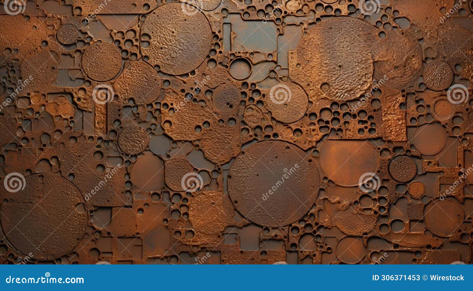 AI Generated Illustration of a Metallic Background for Commemorative ...