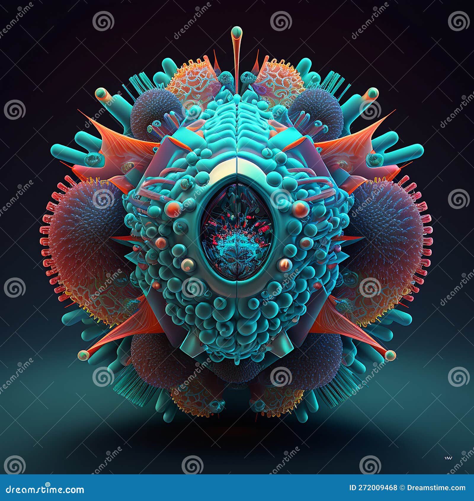 Illustrated Bee Pollen Grains With Flower And Flying Honeybee Isolated ...