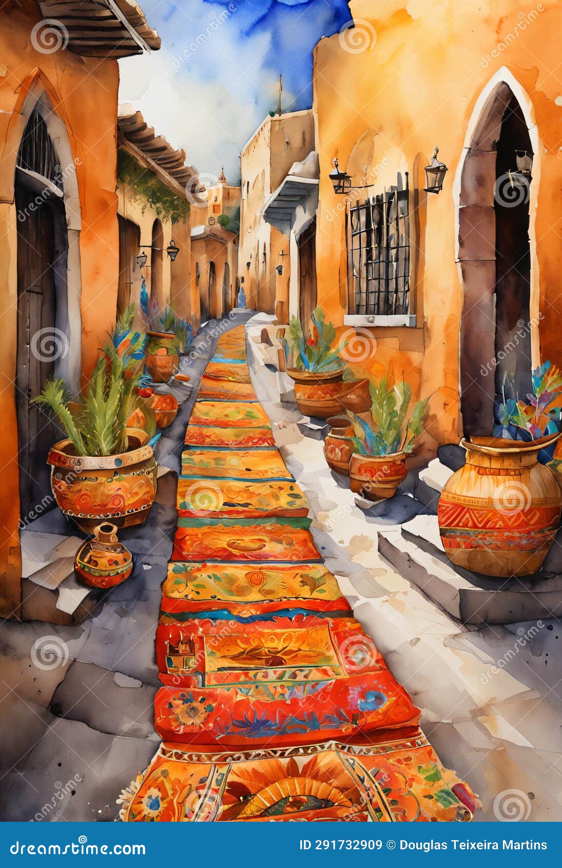 Illustration of Paintings Representing Religious Rituals with Their ...