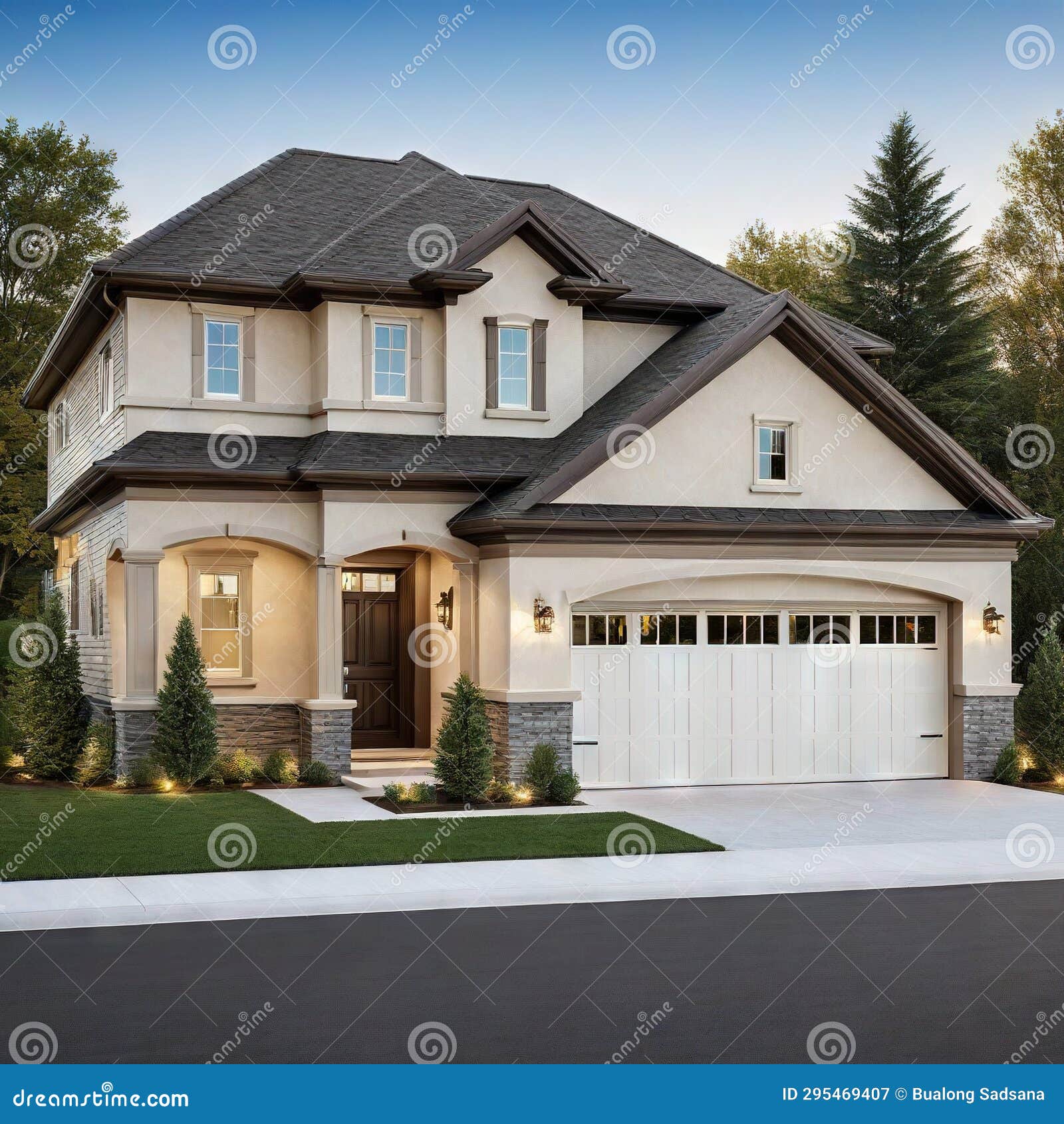 A Practical Home with Traditional Flair Made with Generative AI ...