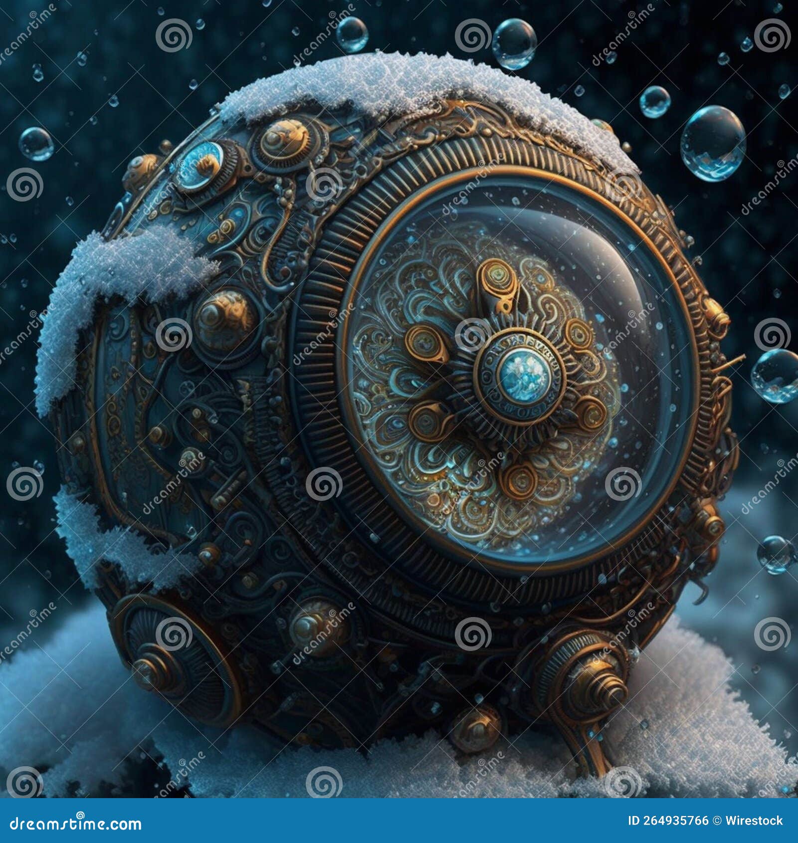 Steampunk Clockwork Machine Stock Photo | CartoonDealer.com #40296294