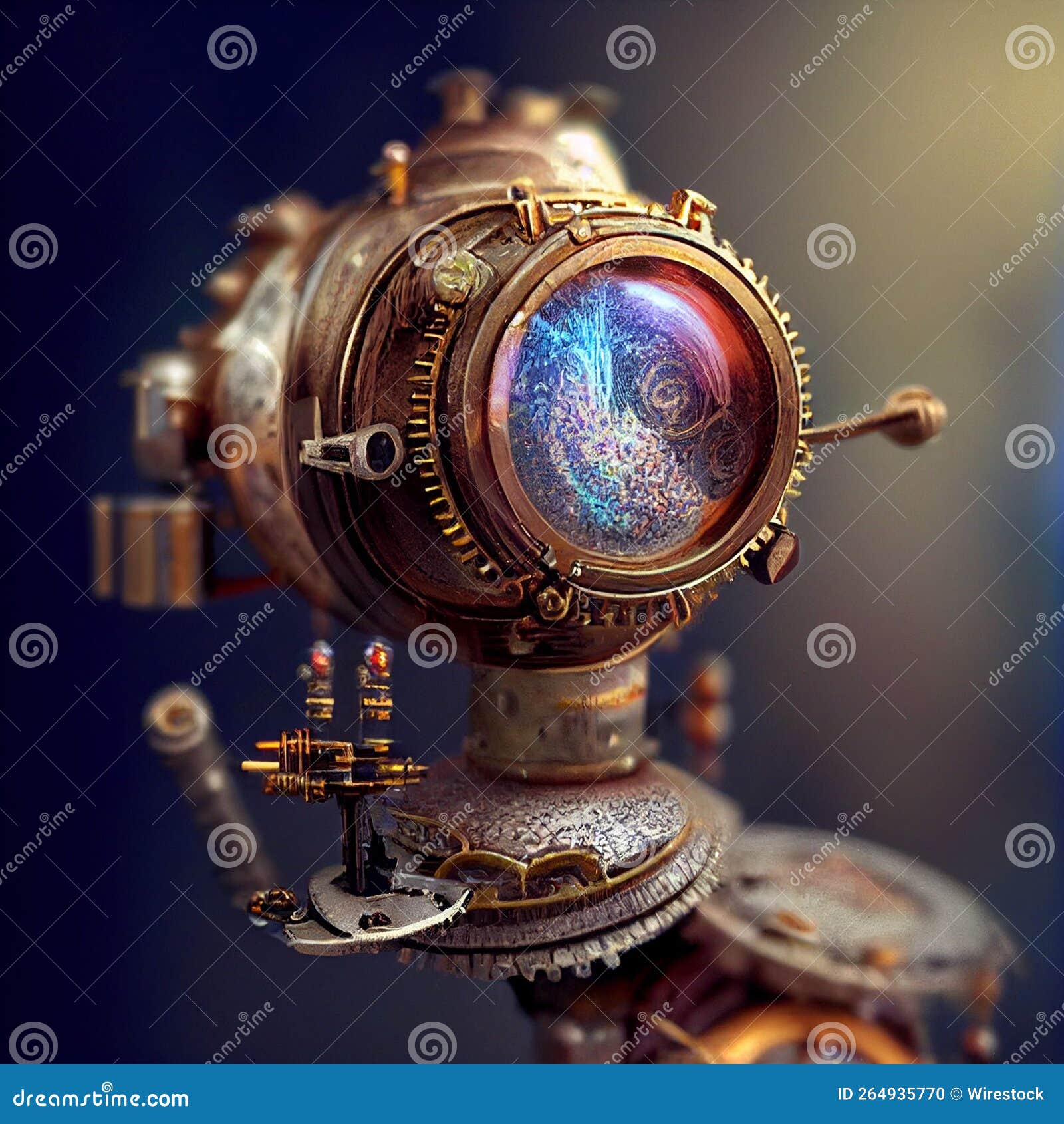 Steampunk Clockwork Machine Stock Photo | CartoonDealer.com #40296294