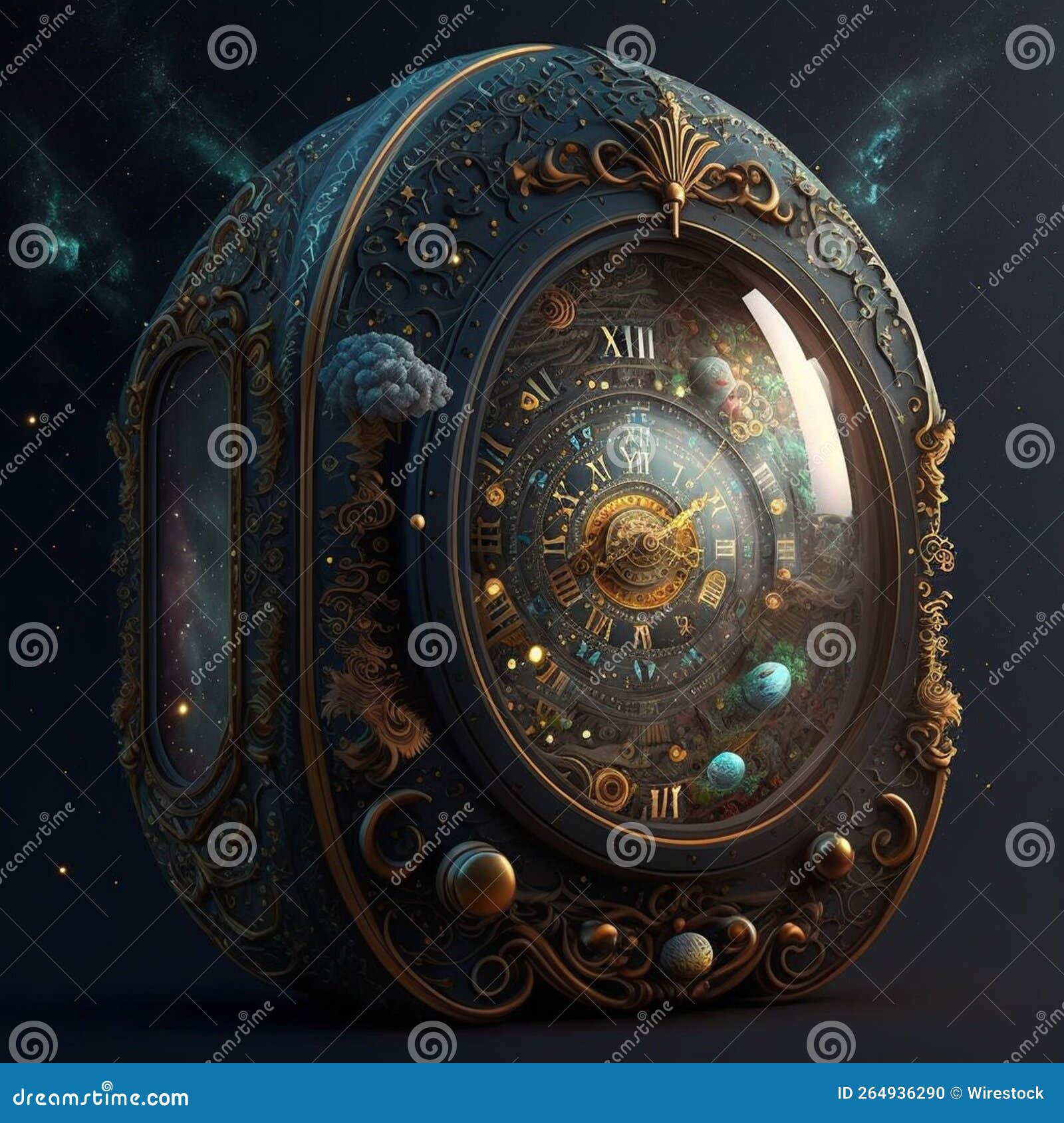 Steampunk Clockwork Machine Stock Photo | CartoonDealer.com #40296294