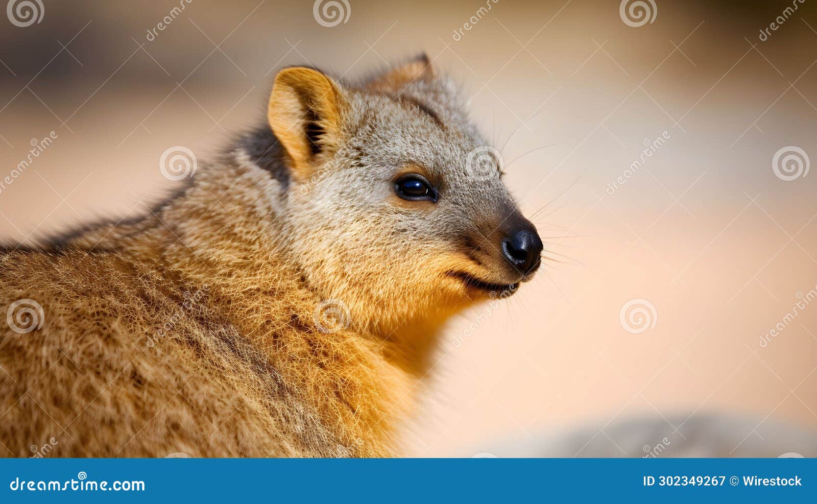Rock Hyrax Procavia Capensis Skeleton In Profile View Cartoon Vector ...