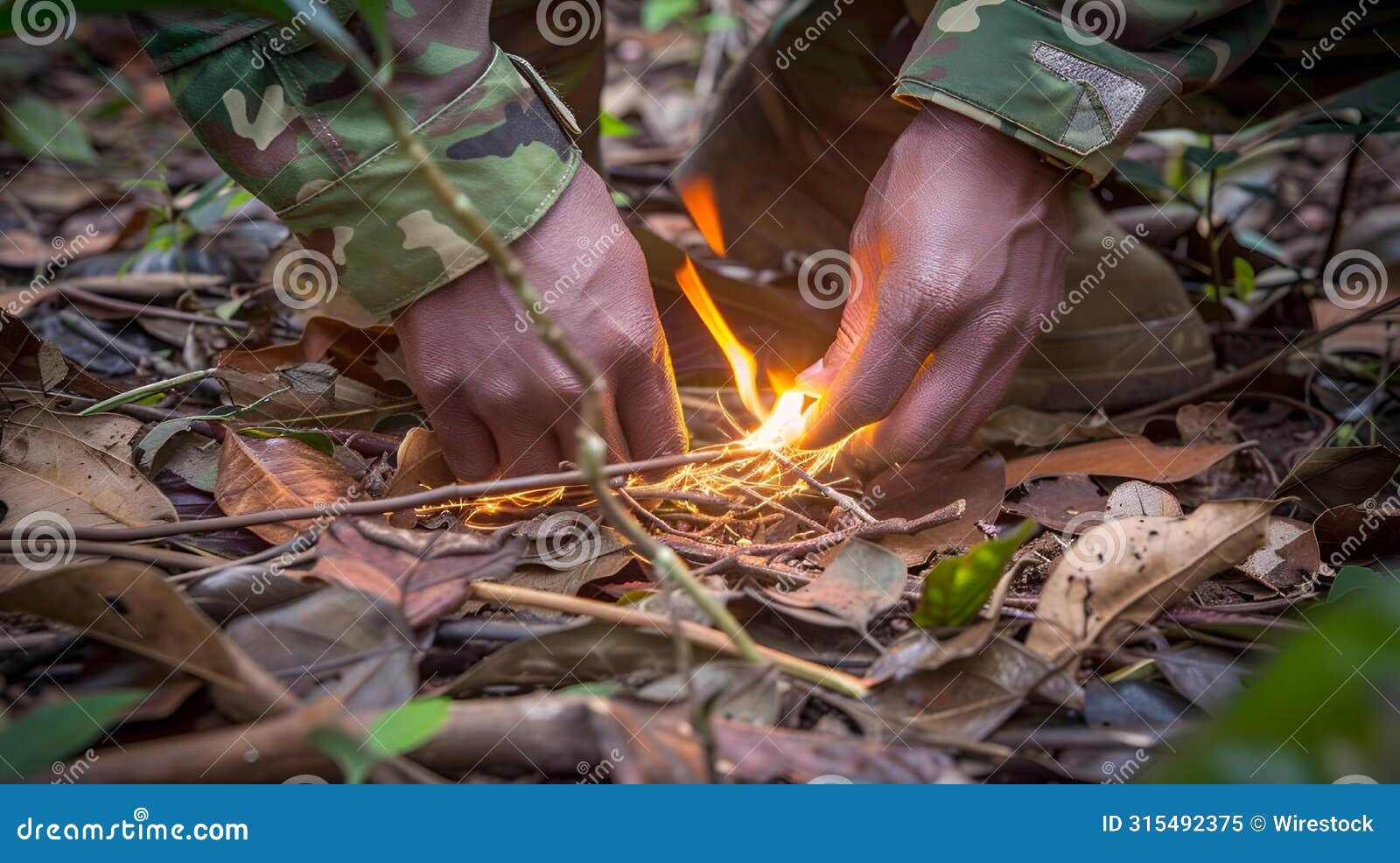 Soldier With Fire A Futuristic Soldier Who Has Betrayed His Comrades ...