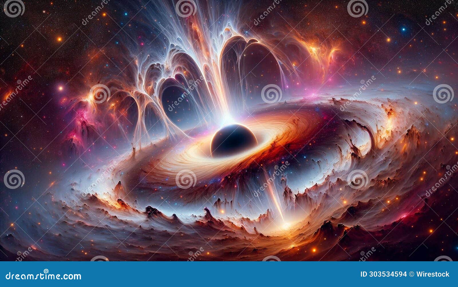 Stunning Celestial Space. Exploring Cosmic And Galactic Themes In ...