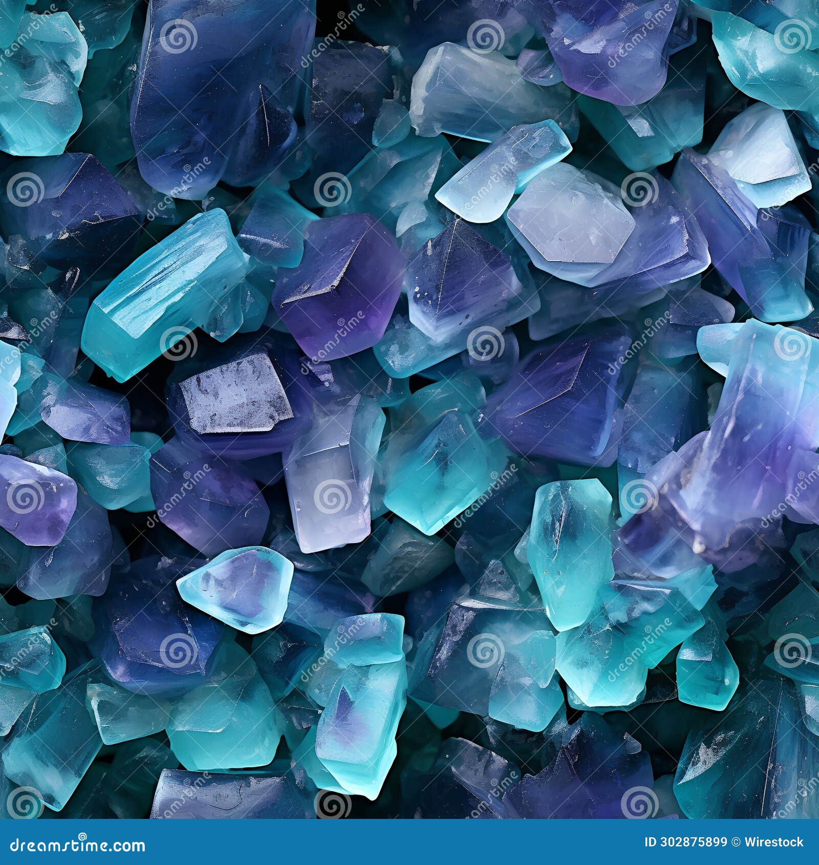 AI Generated Illustration of a Vibrant Purple Crystal Texture ...