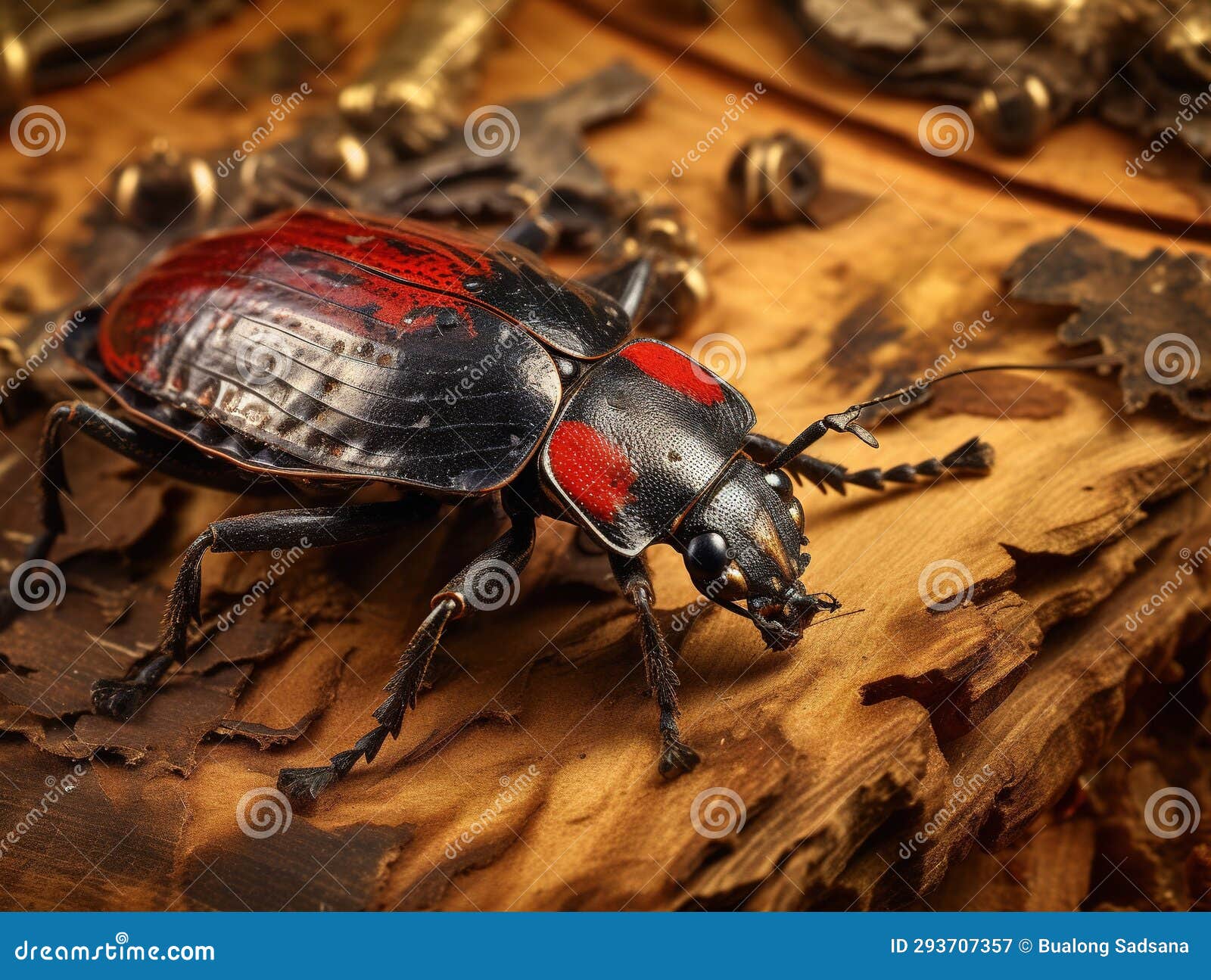 Ai Generated Illustration Wildlife Concept of Cimex Lectularius Stock ...