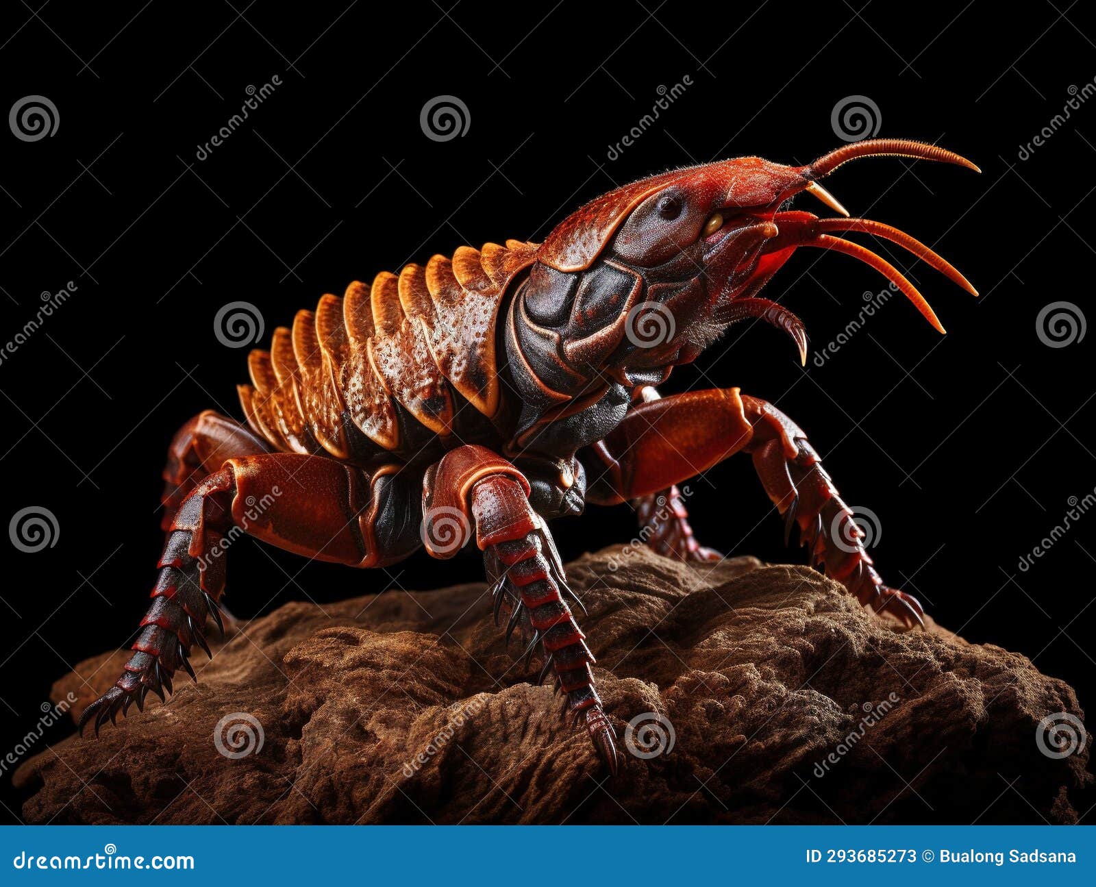 Ai Generated Illustration Wildlife Concept of Dune Scorpion Stock ...