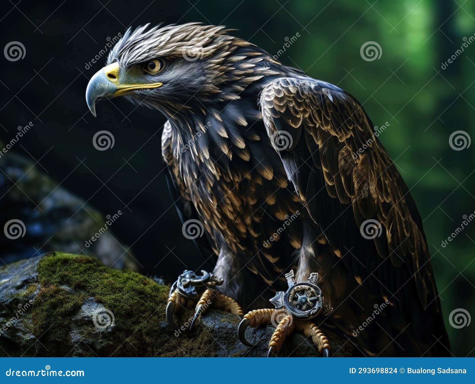 Ai Generated Illustration Wildlife Concept of Hawk Claw Stock ...