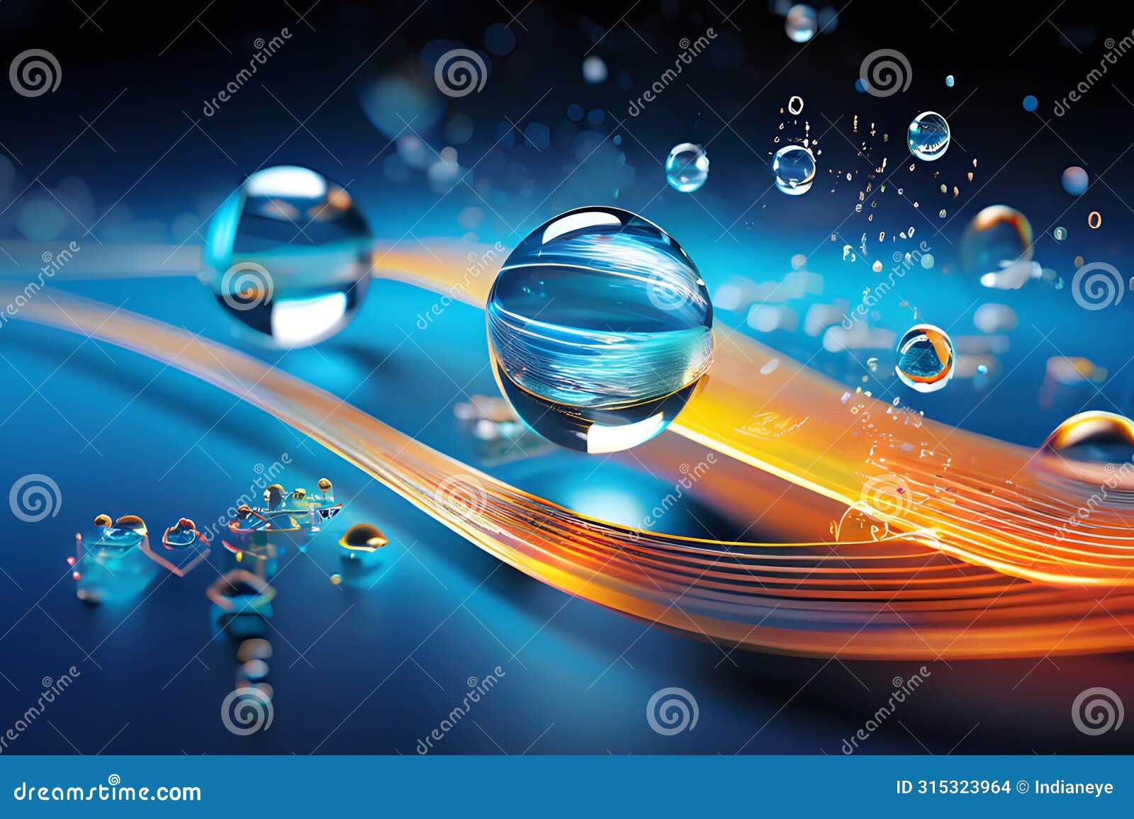 AI Generated Illustrations for the Concept of Physics on the Topic of ...