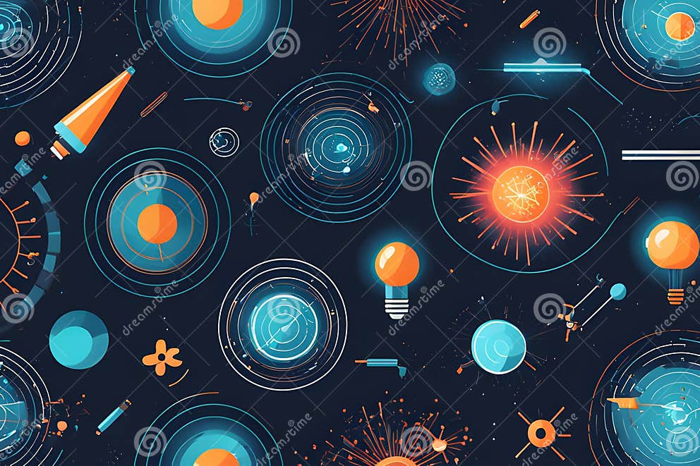 AI Generated Illustrations for the Concept of Physics on the Topic of ...