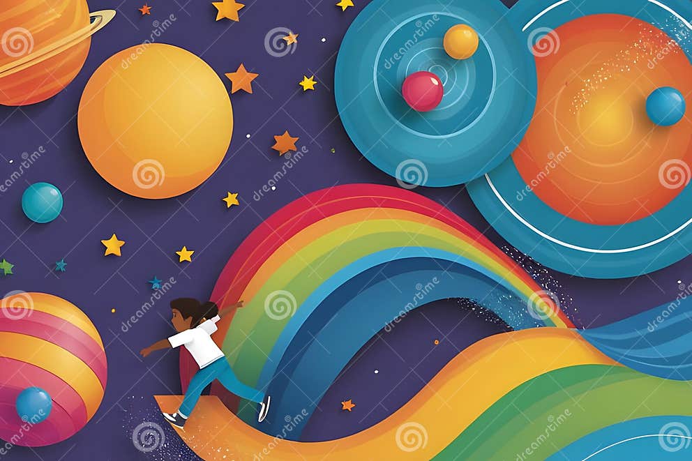 AI Generated Illustrations for the Concept of Physics on the Topic of ...