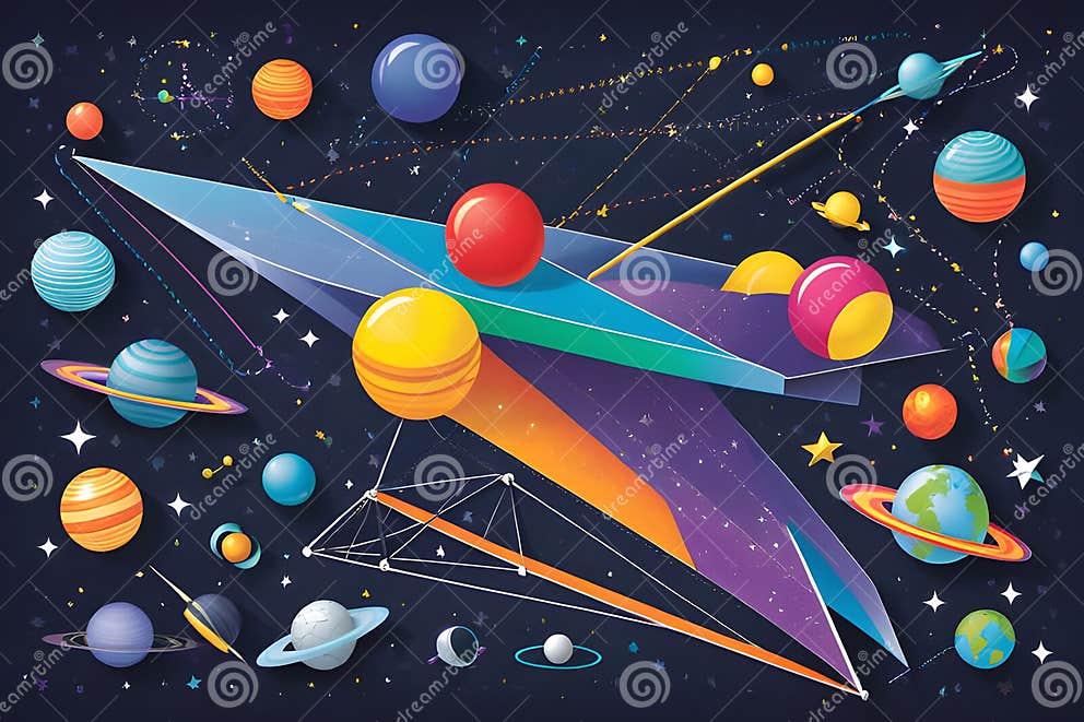 AI Generated Illustrations for the Concept of Physics on the Topic of ...