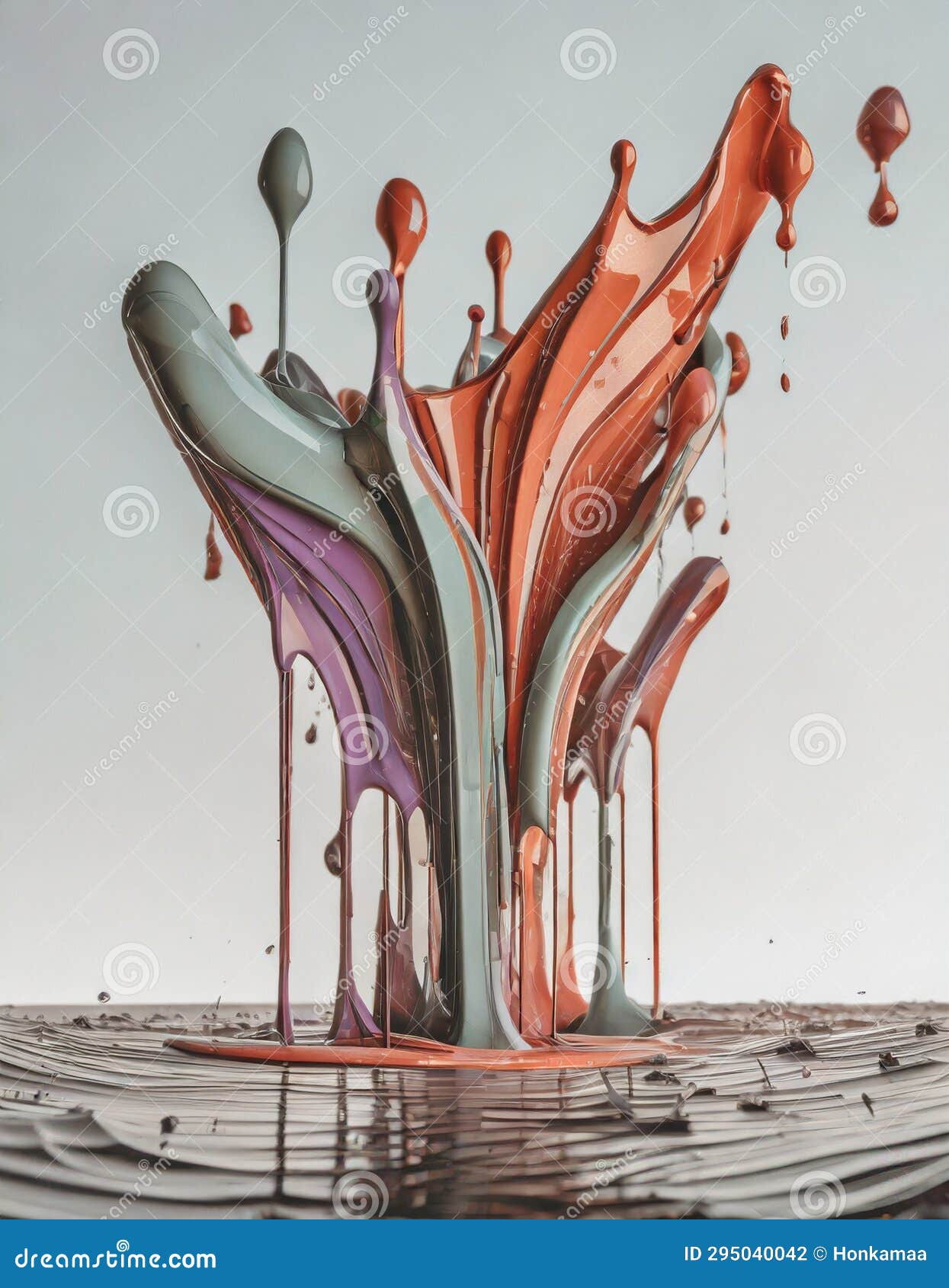 Color Splash, Muted Colors. Stock Illustration - Illustration of ...