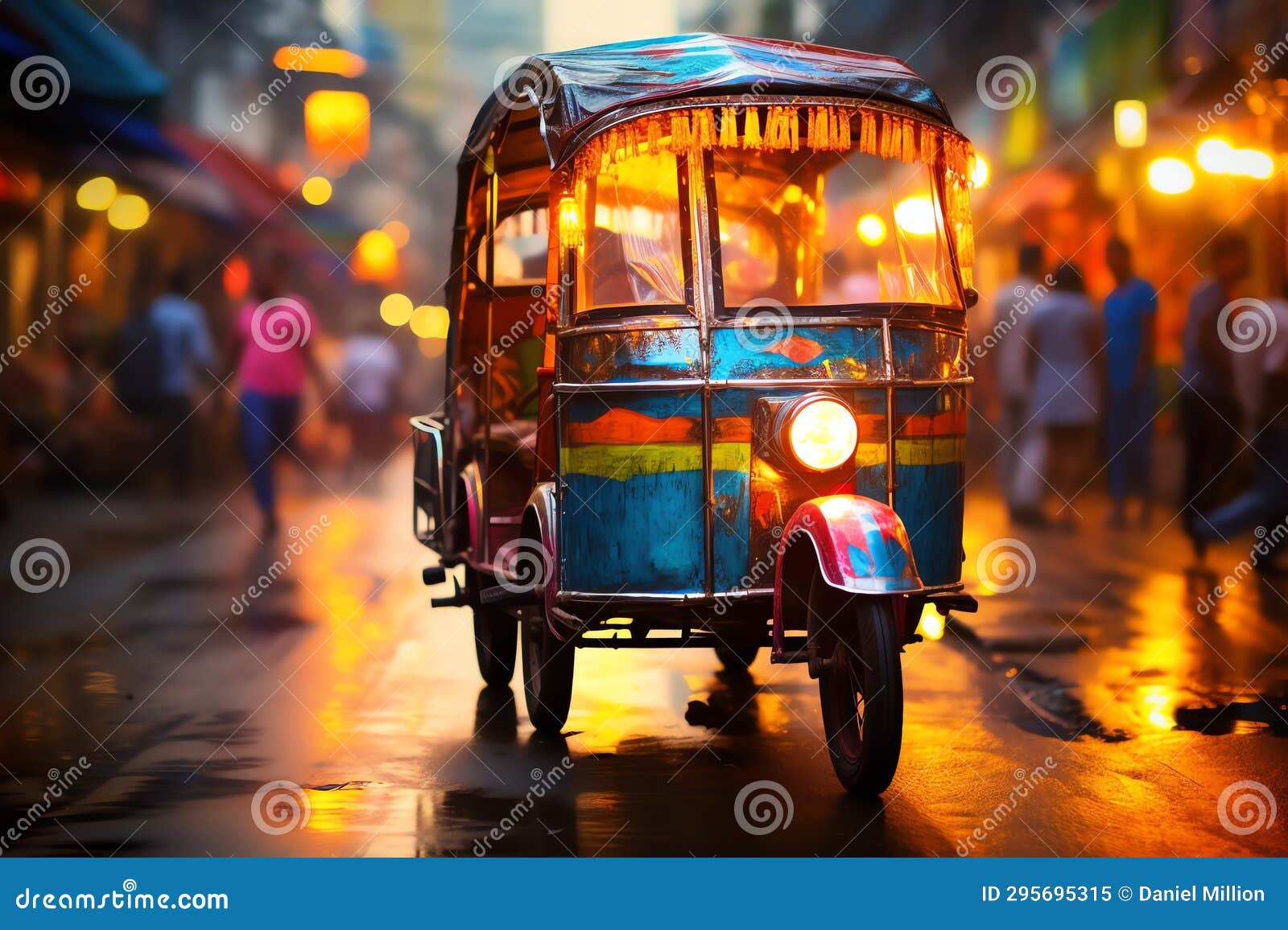 Auto Rickshaw Commute India Symbol with Copy Space Stock Illustration ...