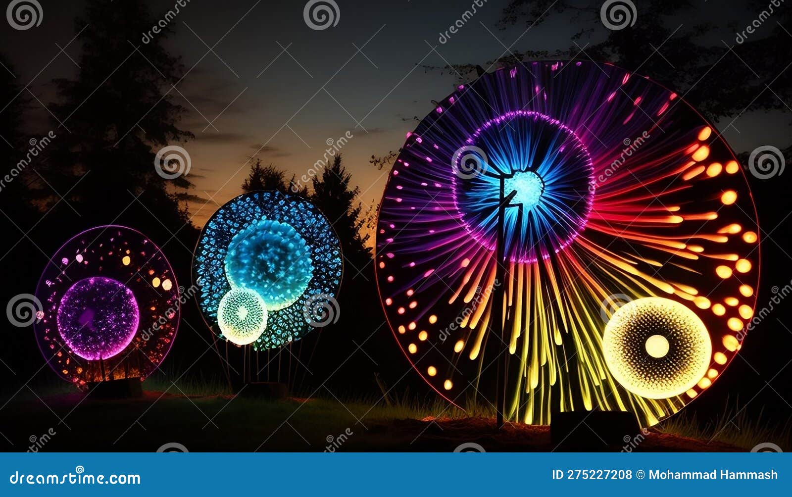 Solstice Radiance: a Celestial Display of Dazzling Lights, Made with ...