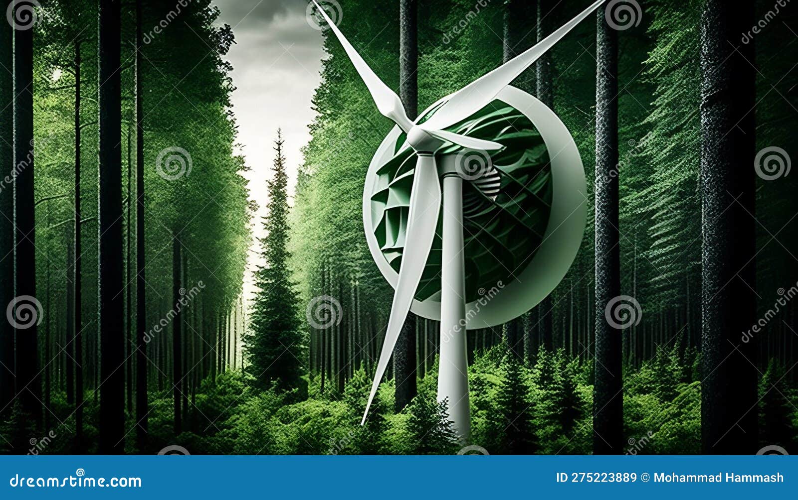 Harmony of Nature and Technology: a Sustainable Future, Made with ...