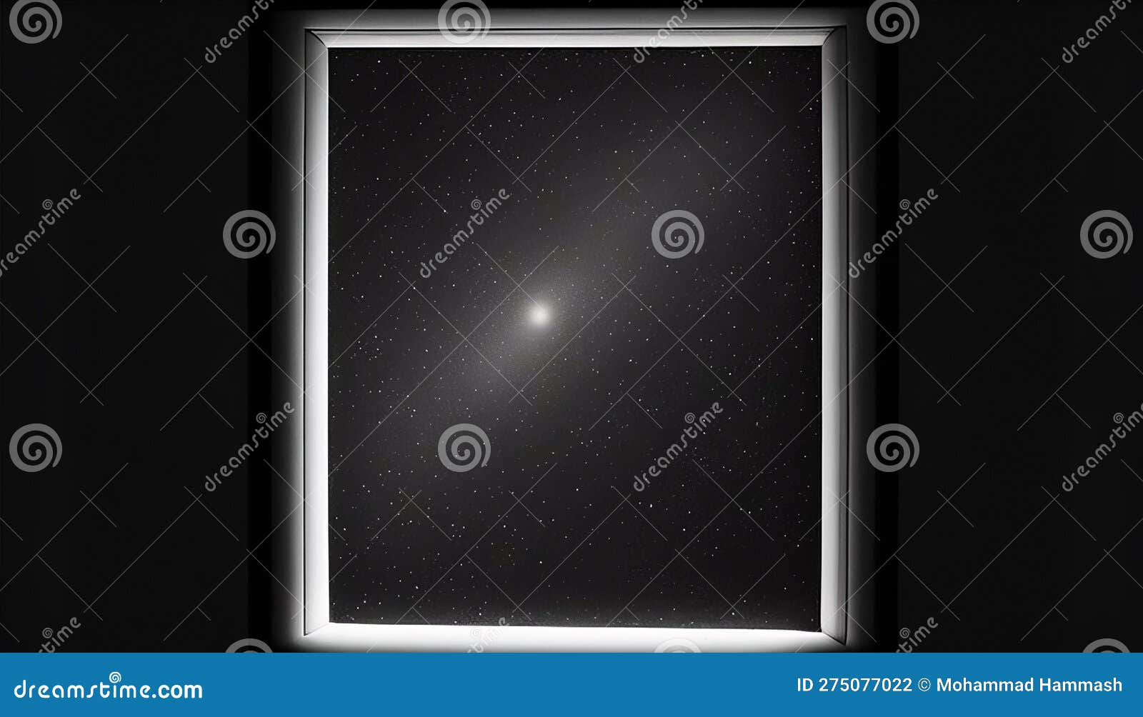 Cosmic Canvas of Possibilities: Ansel Adams-Inspired Empty Space, Made ...