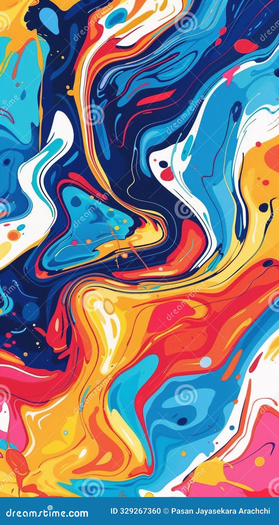 Abstract Lines and Colors Creating a Dynamic Background Stock ...