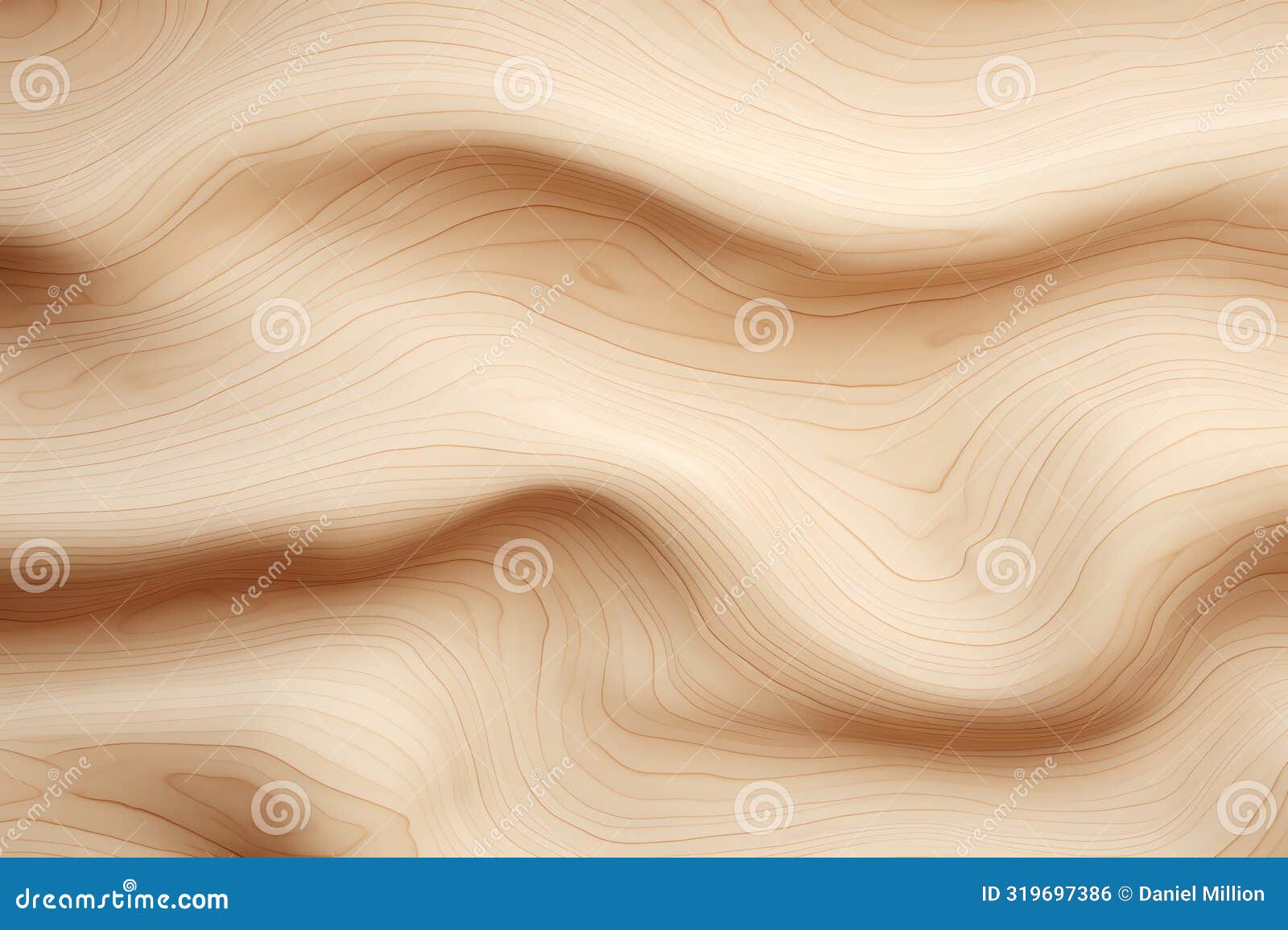 Curly Maple Wood Featuring Three Dimensional Wavy Patterns in Its Grain ...