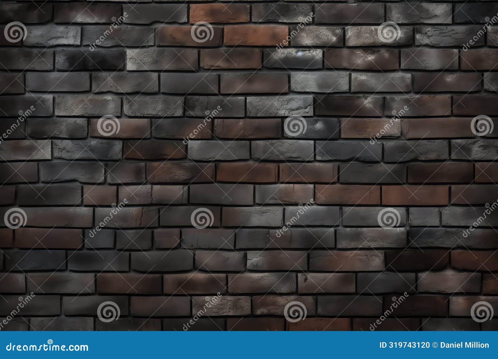 Dark Rustic Bricks Texture Royalty-Free Stock Photography ...