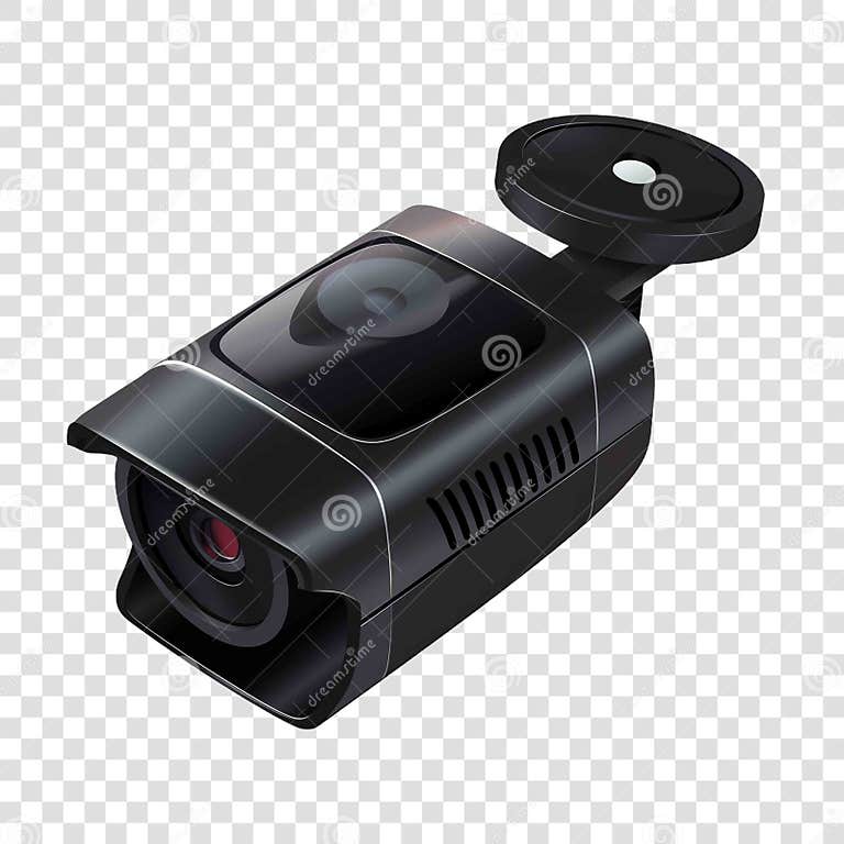 Dash Cam Transparent Background Realistic Element Stock Illustration ...