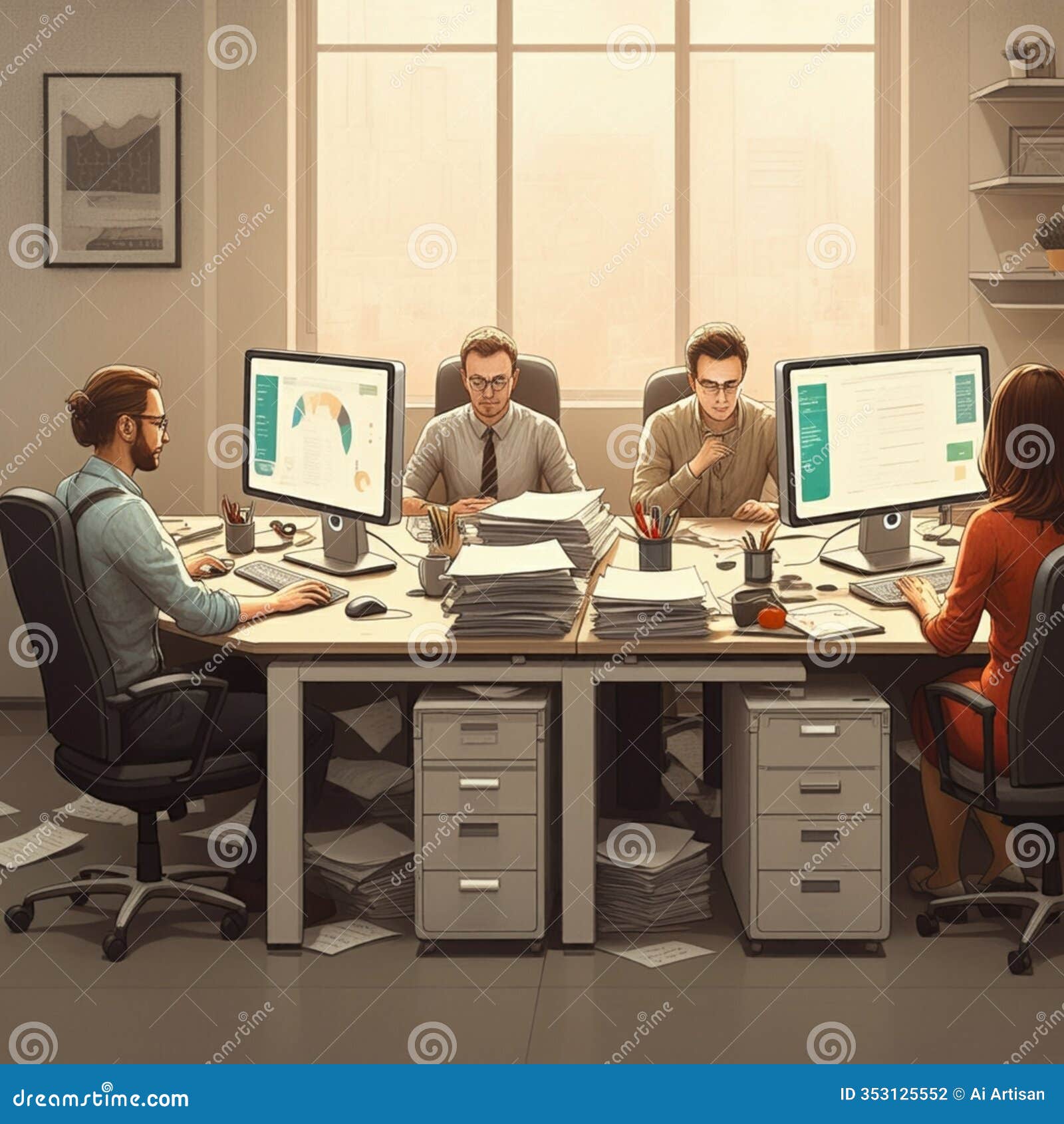 Workculture Cartoons, Illustrations & Vector Stock Images - 39 Pictures ...